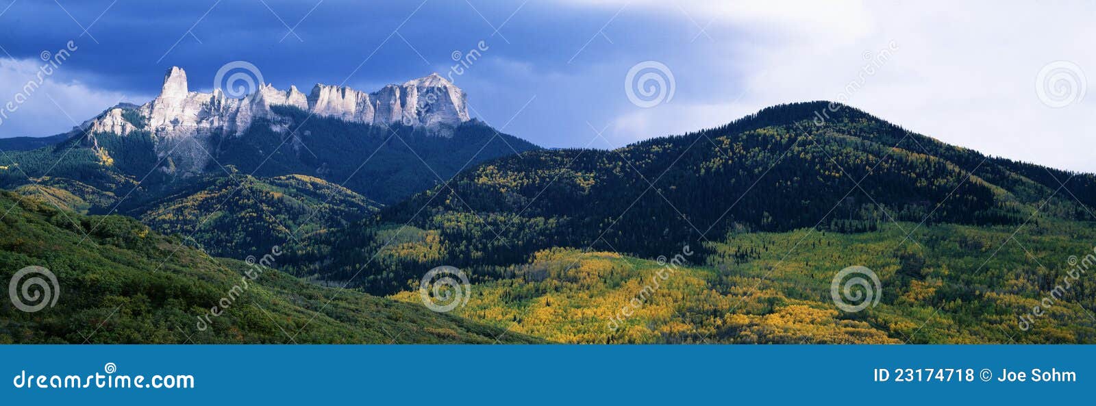 Cimarron Mountain Range stock photo. Image of contours - 23174718