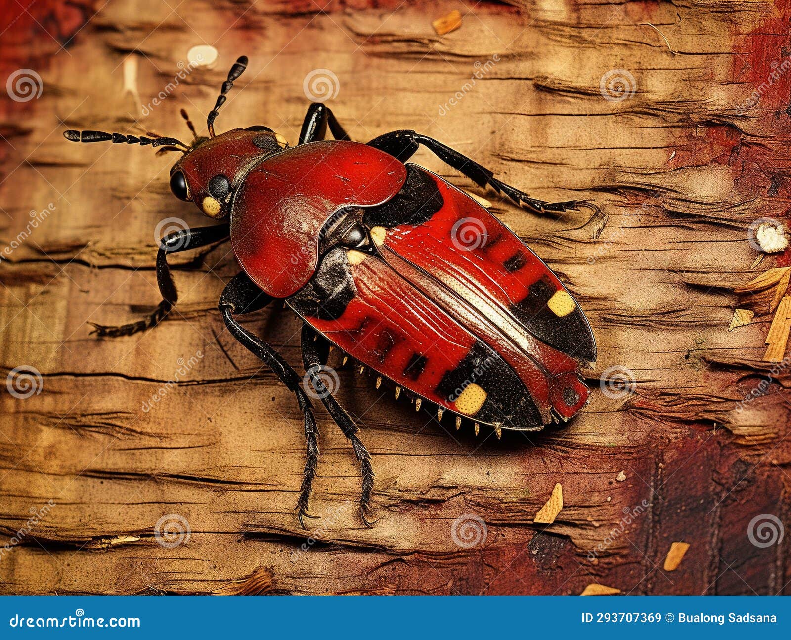 Bed Bug Macro. Cimex Hemipterus Royalty-Free Stock Photography ...