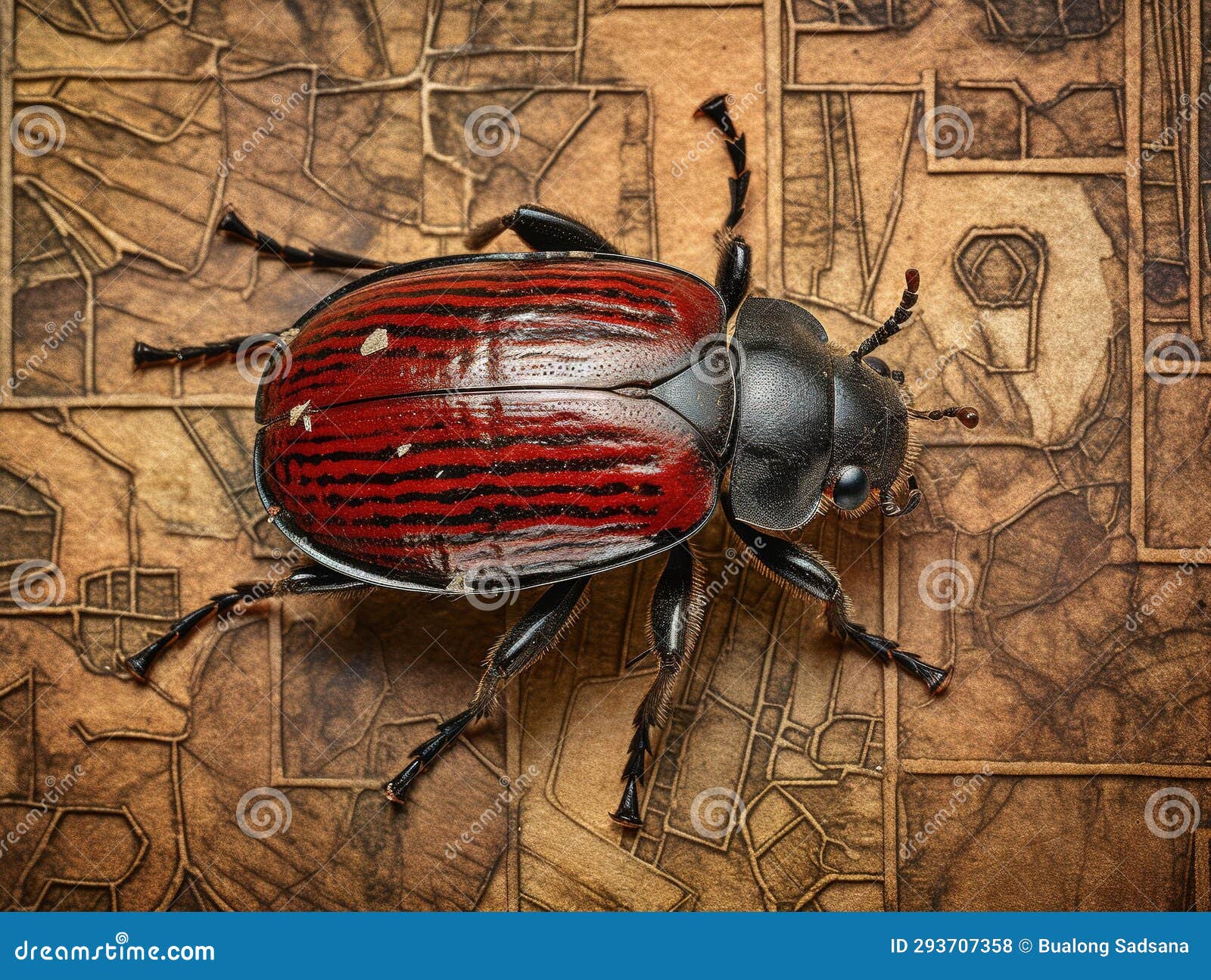 Ai Generated Illustration Wildlife Concept of Cimex Lectularius Stock ...