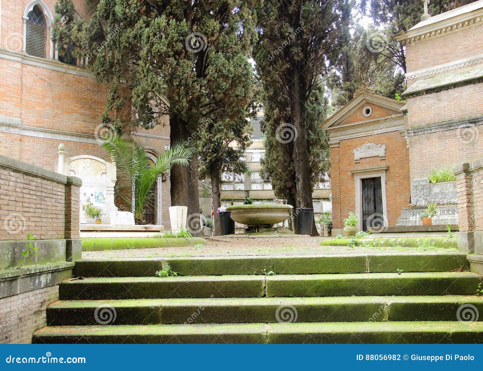 Cimitero Di Verano Del Campo a Roma Fotografia Editoriale - Immagine di ...