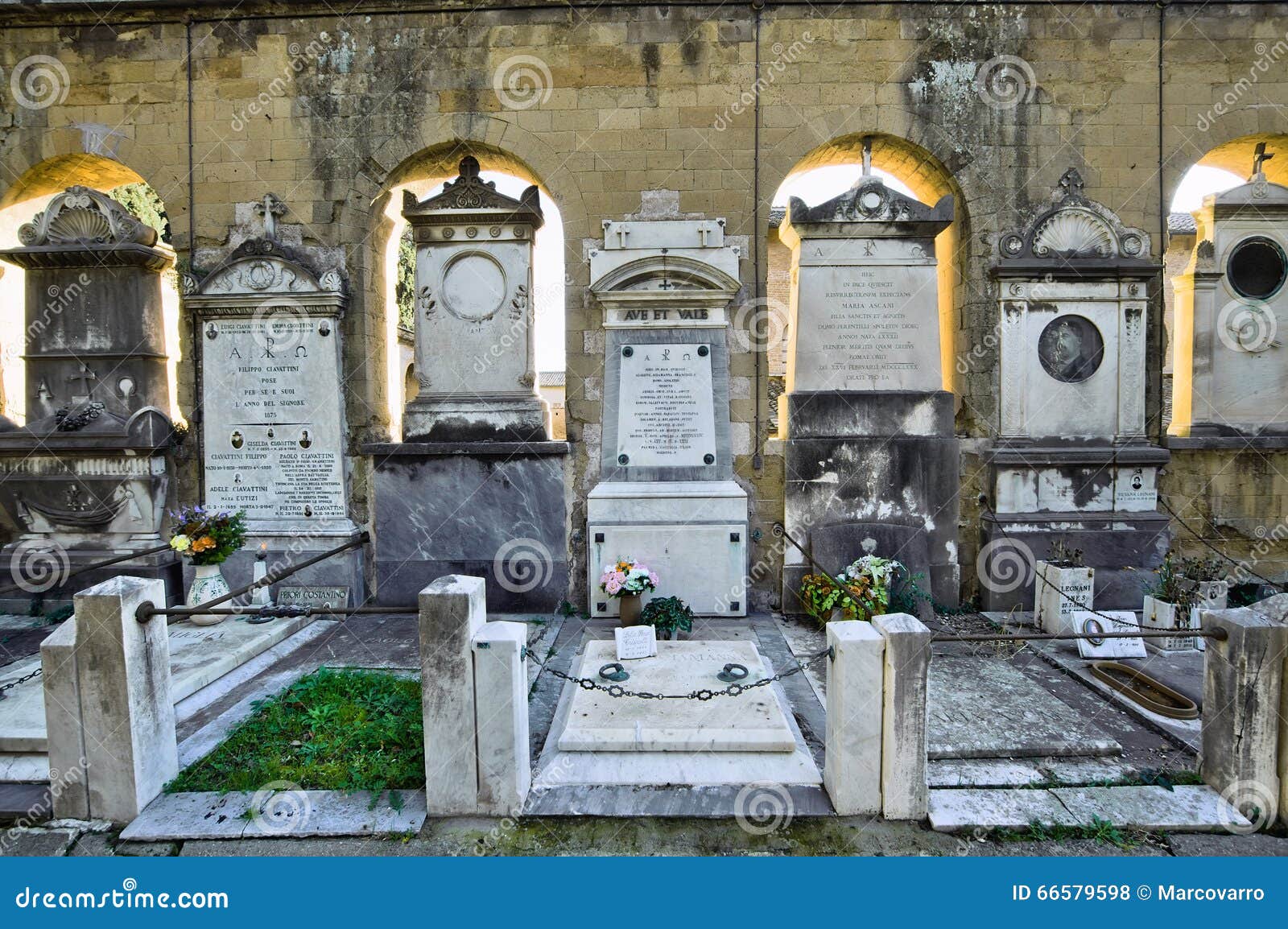 Cimitero di Verano a Roma fotografia stock editoriale. Immagine di ...