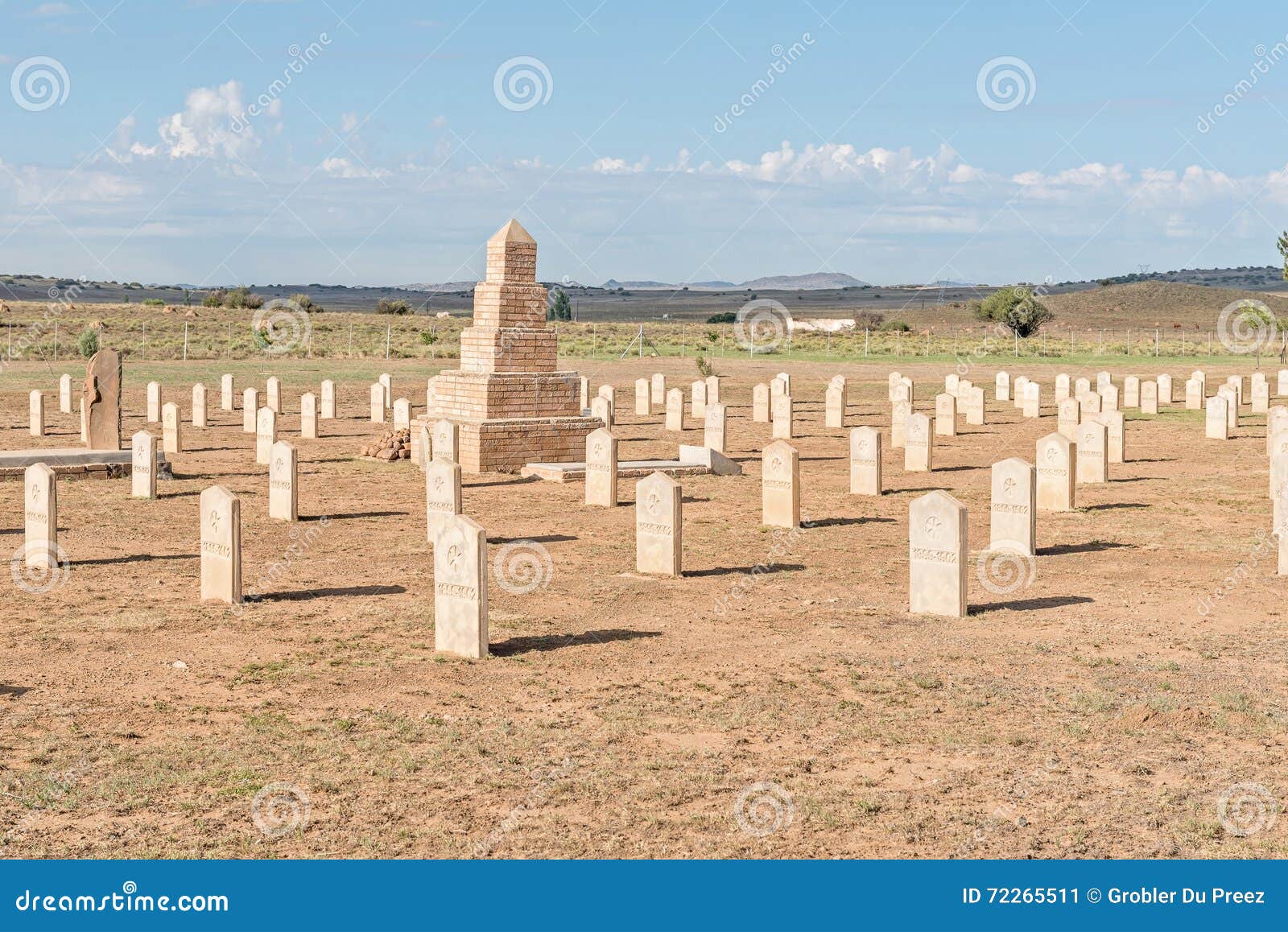 Cimitero Militare a Springfontein Fotografia Editoriale - Immagine di ...