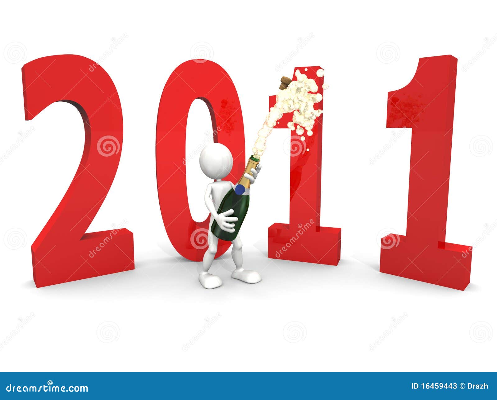 Cin Cin 2011 stock illustration. Illustration of small - 16459443