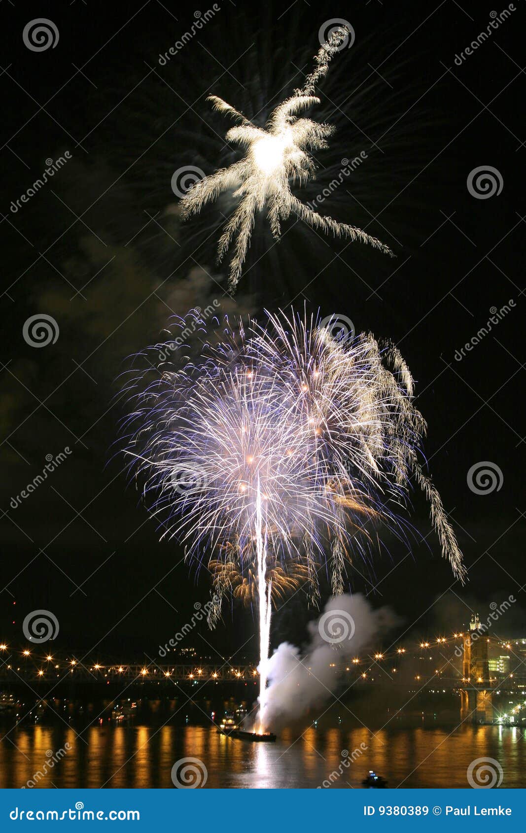 Cincinnati, Ohio stock image. Image of water, scenic, vertical - 9380389