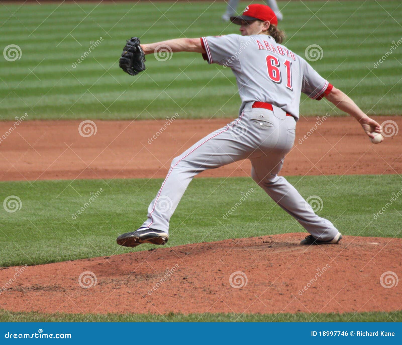 Cincinnati Reds Pitcher Bronson Arroyo Editorial Photo - Image of ...