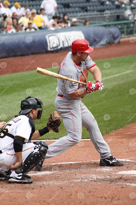 Cincinnati Reds Third Baseman, Scott Rolen Editorial Image - Image of ...