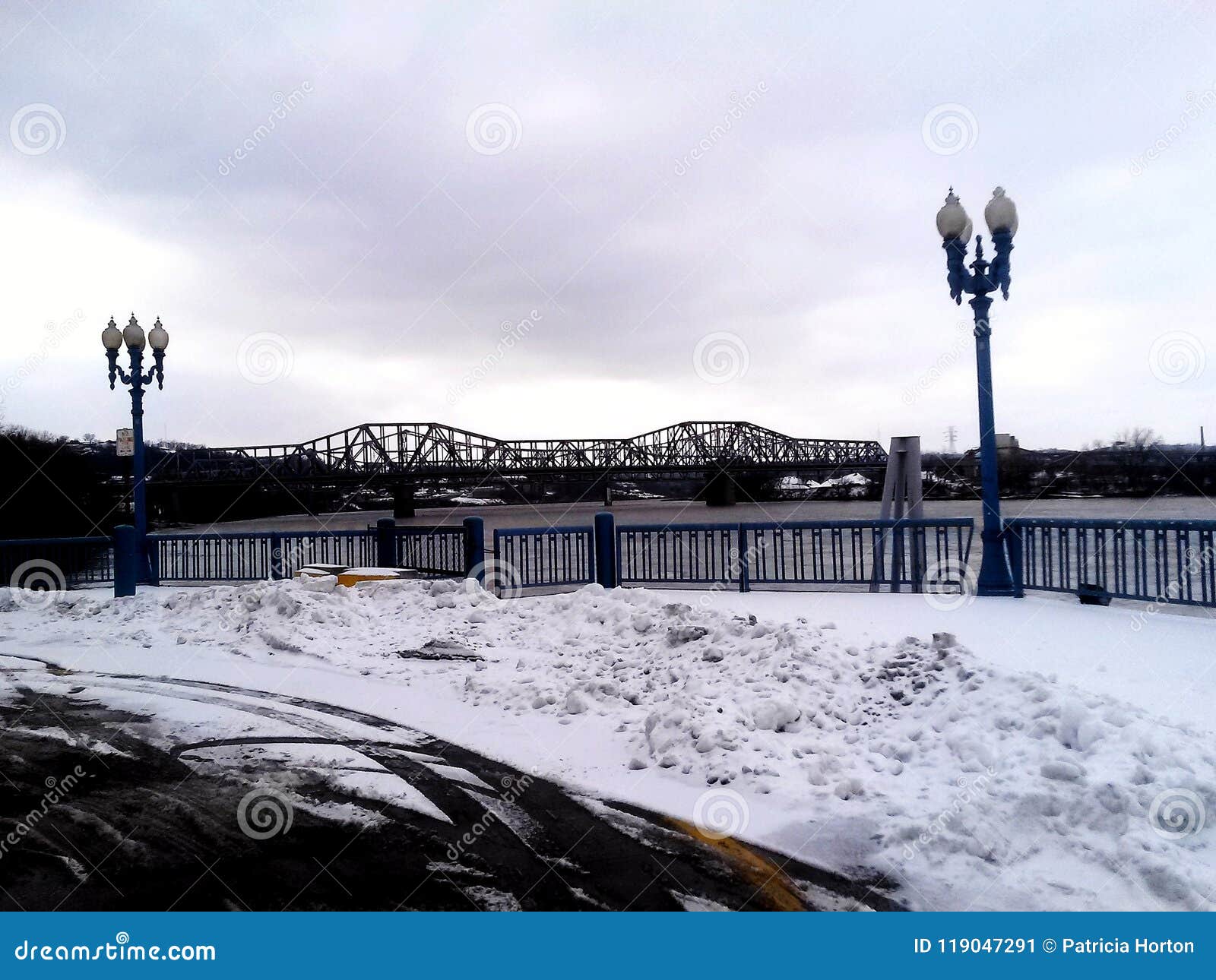 Cincinnati view stock image. Image of cloudy, view, winter - 119047291