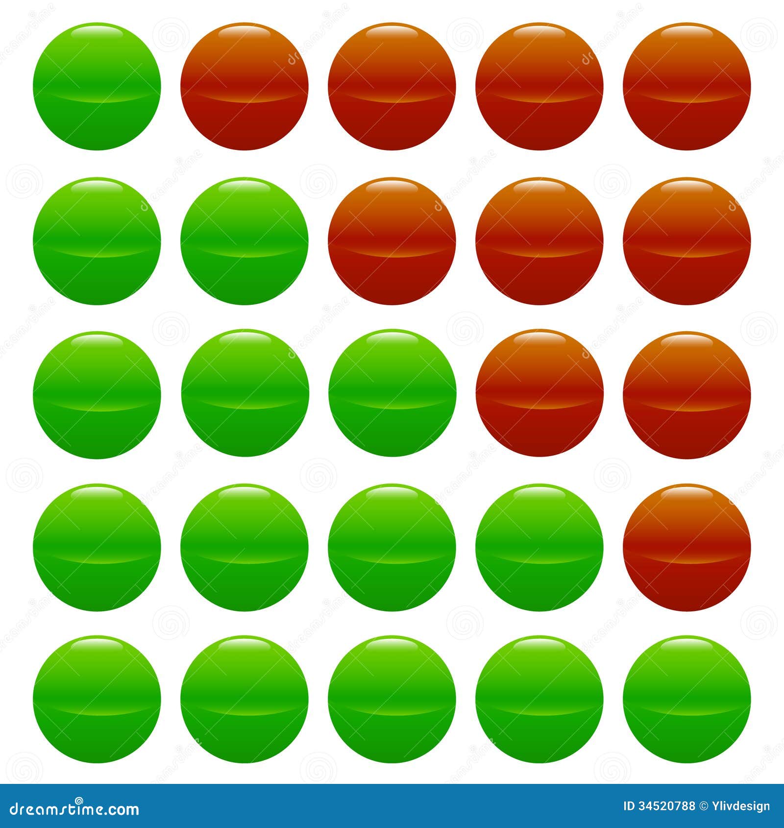 Cinco niveles ilustración del vector. Ilustración de icono - 34520788