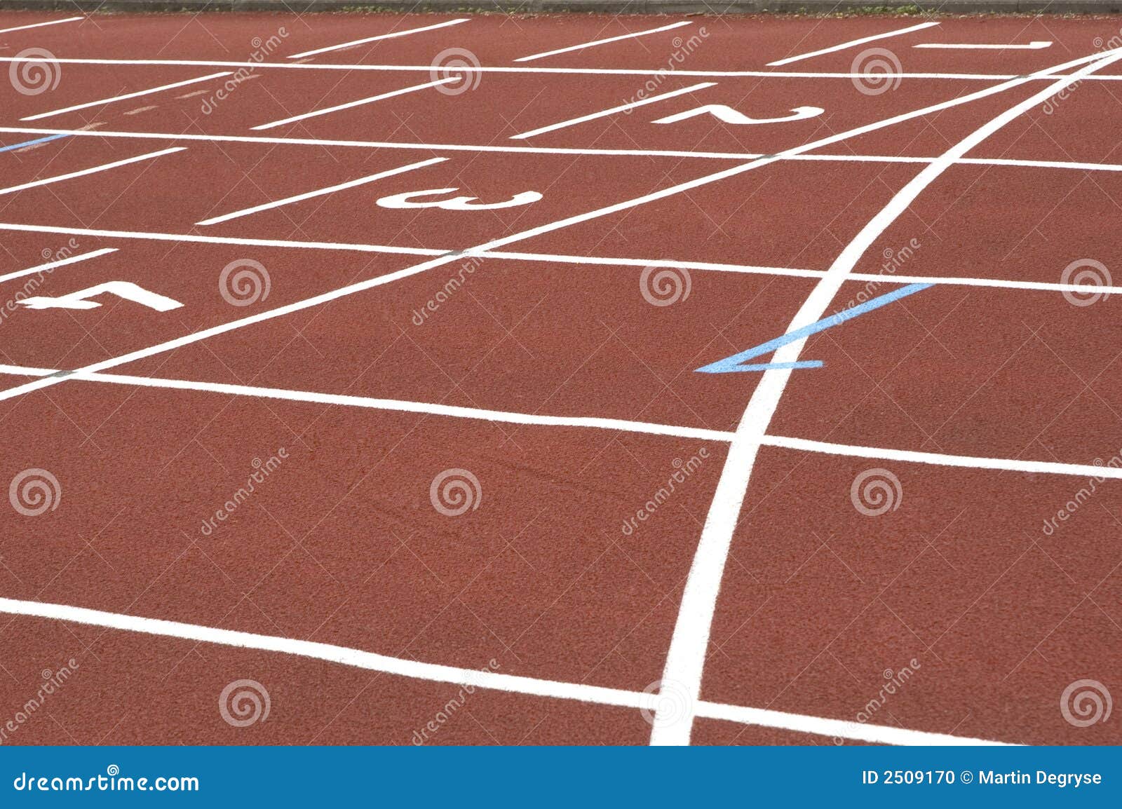 Cinder track stock photo. Image of lines, surface, curve - 2509170