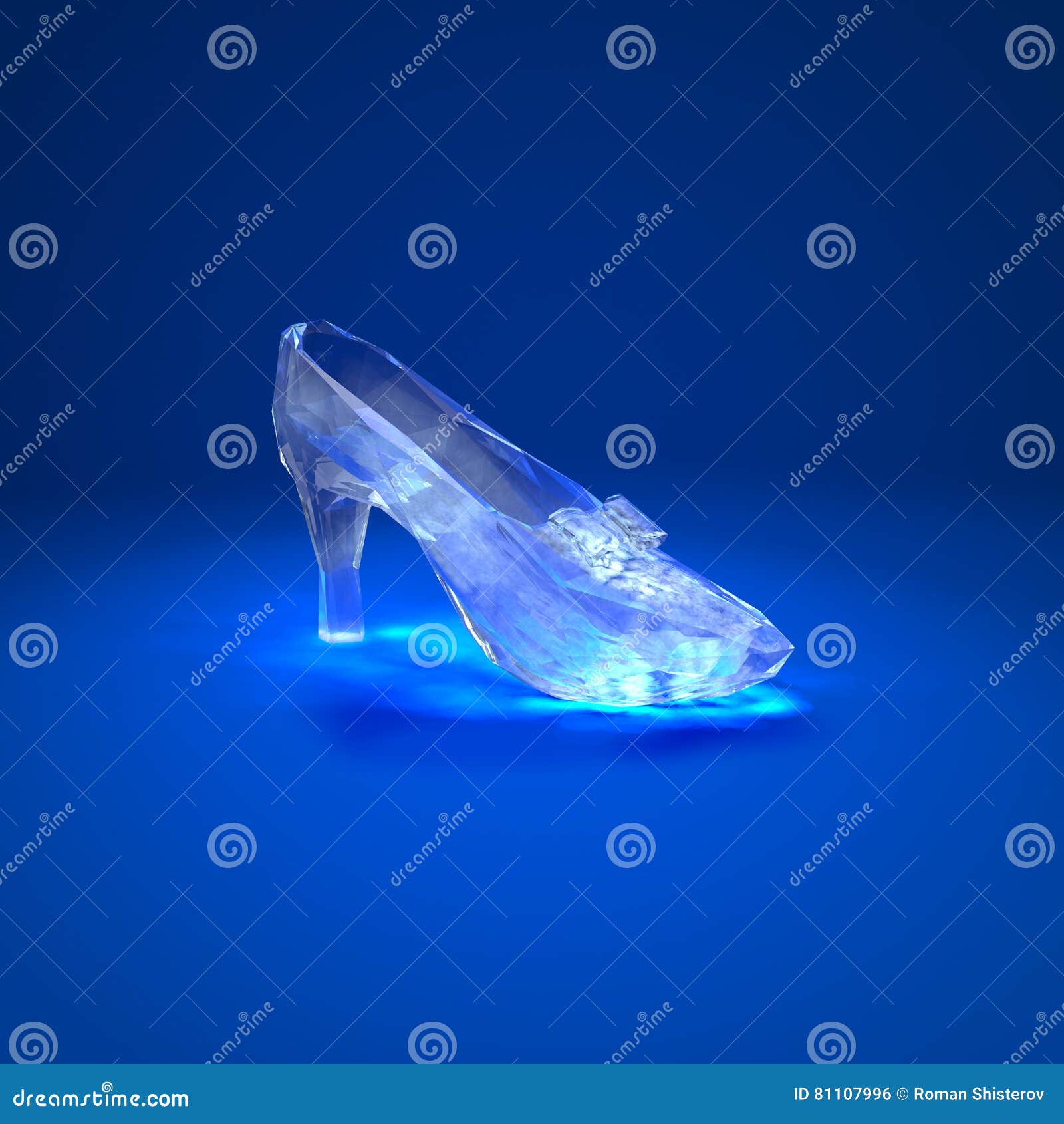 Cinderella crystal slipper stock illustration. Illustration of magic ...