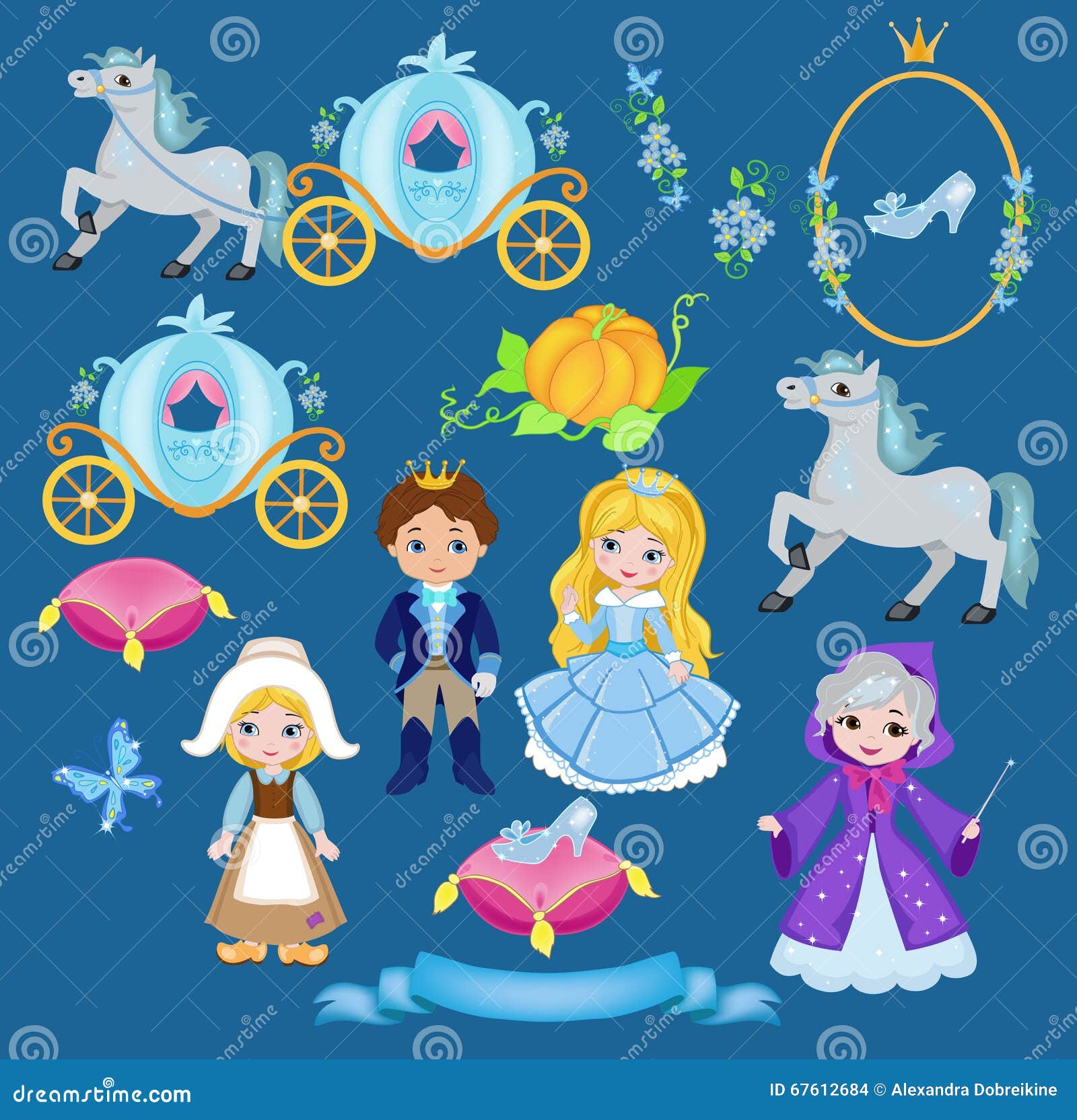 Cinderella Illustration | CartoonDealer.com #84961470