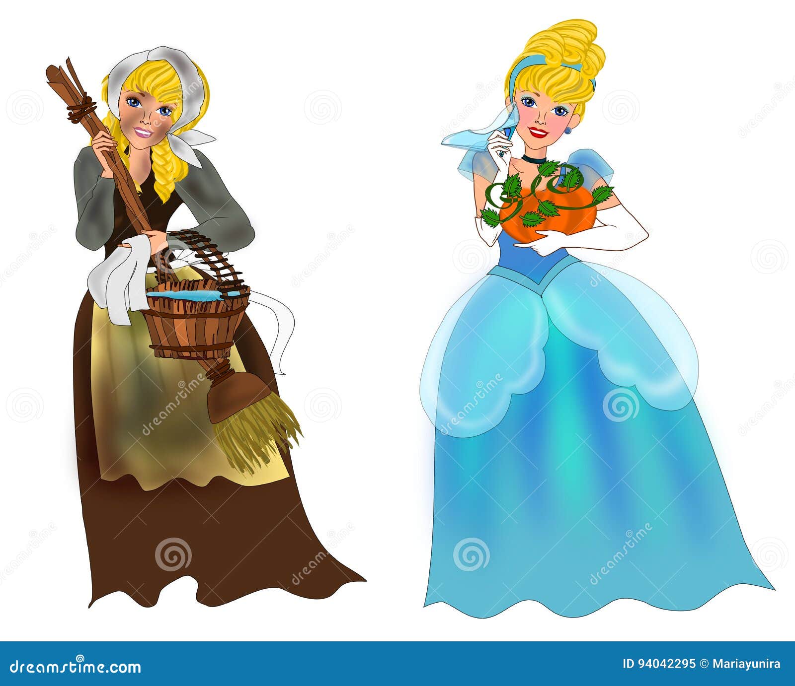 Poor Cinderella Royalty-Free Stock Photo | CartoonDealer.com #62906325