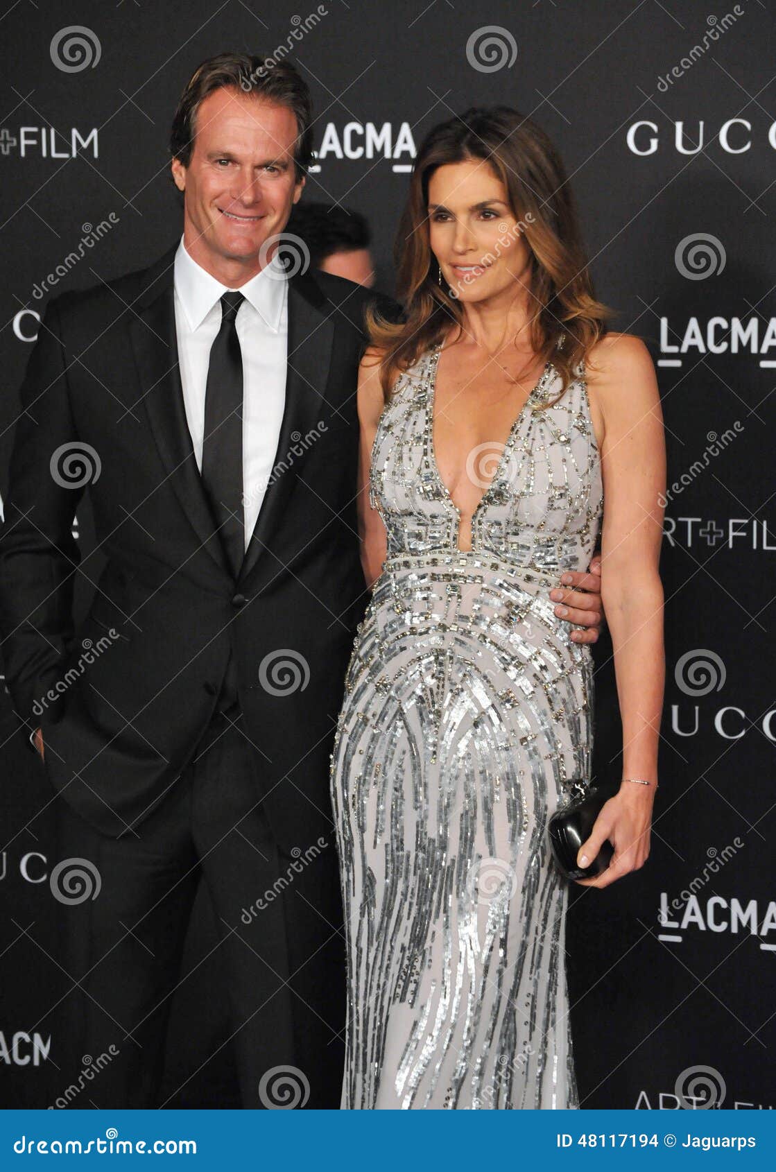 Cindy Crawford Et Rande Gerber Image stock éditorial - Image du ...
