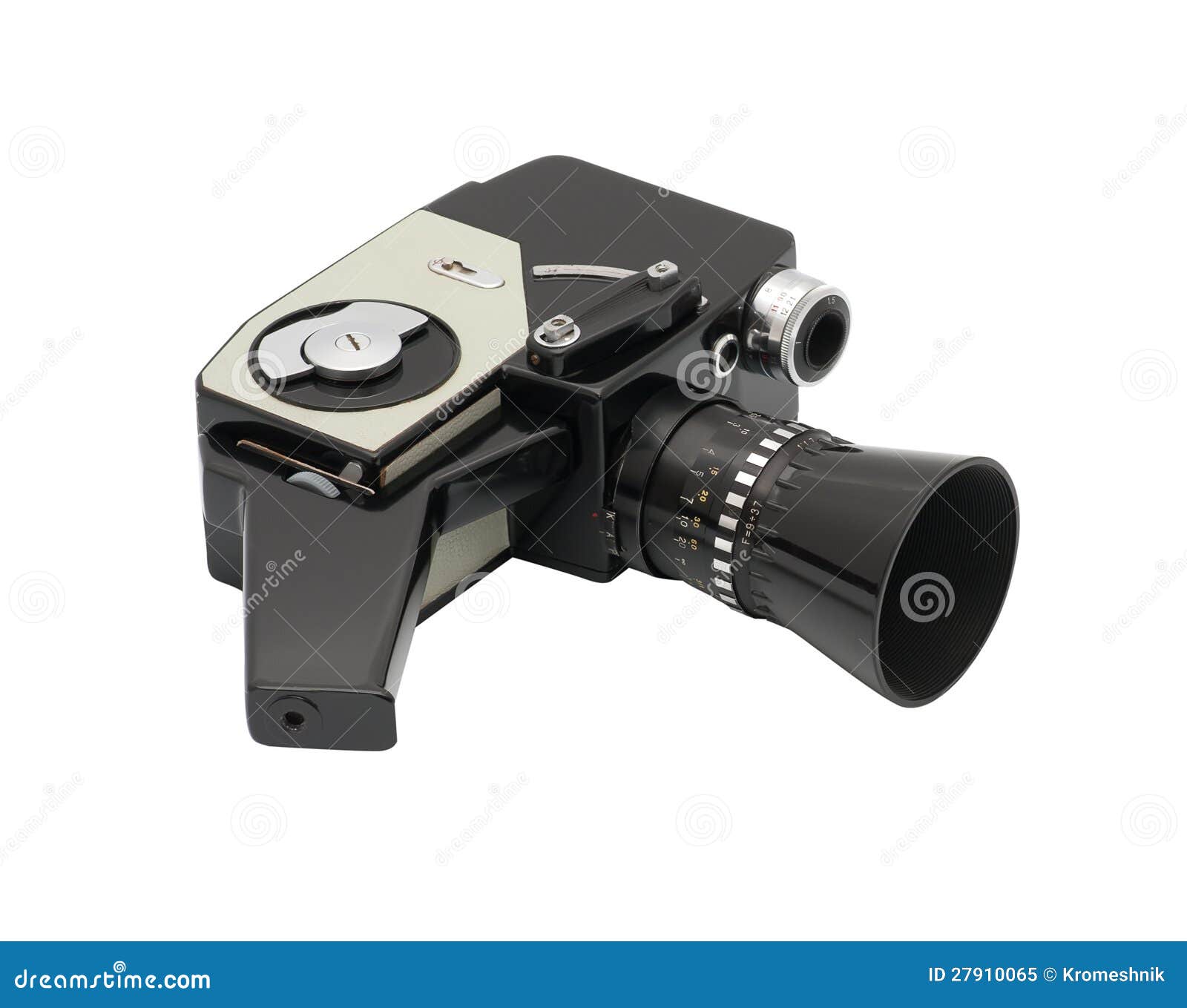 Cinecamera. stock image. Image of objective, technical - 27910065