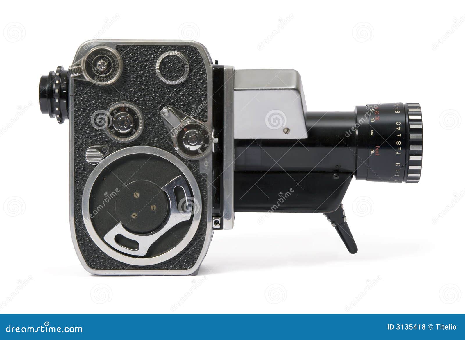 Cinecamera stock photo. Image of film, cinema, camcorder - 3135418