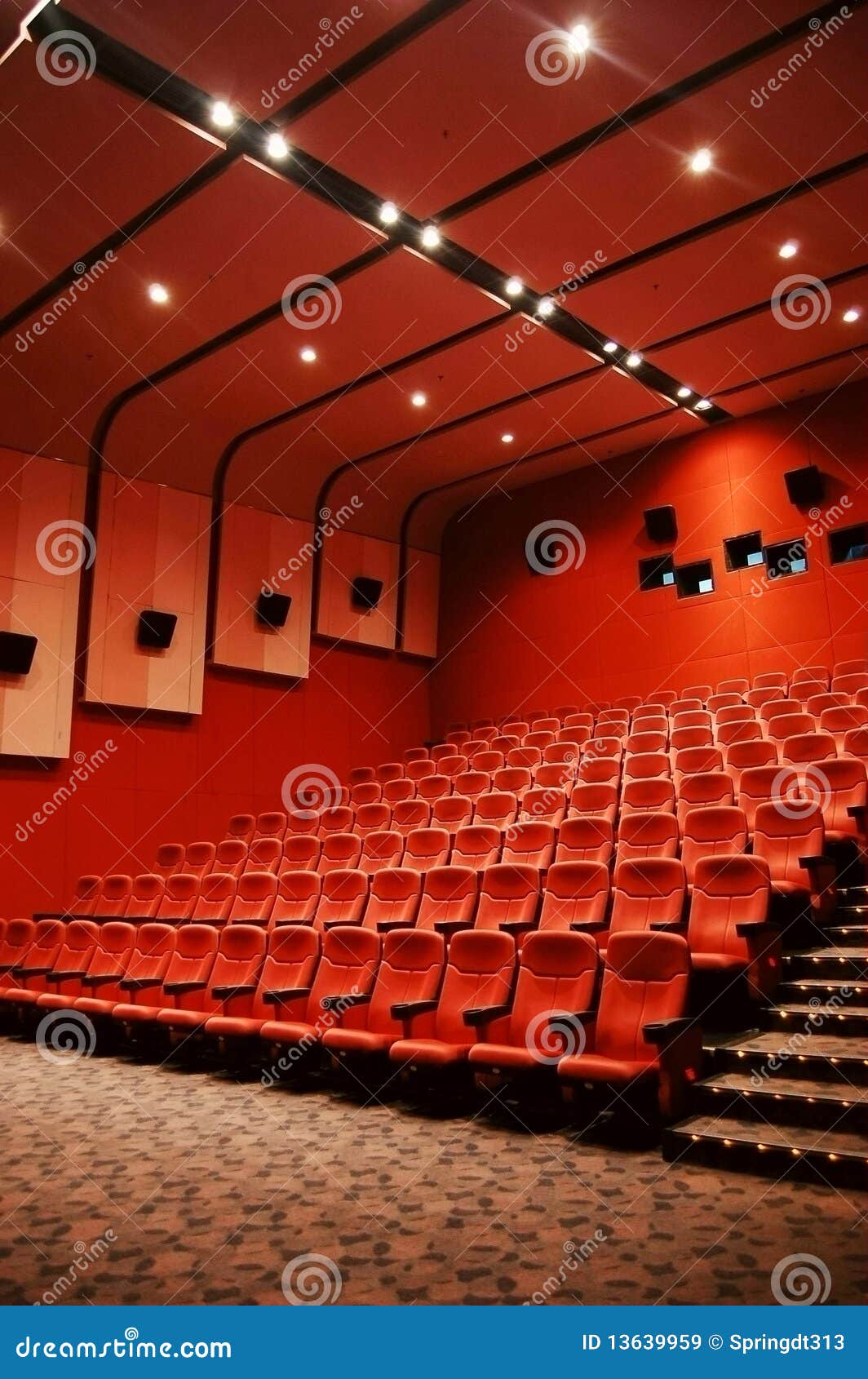 Cinema stock image. Image of light, performance, production - 13639959