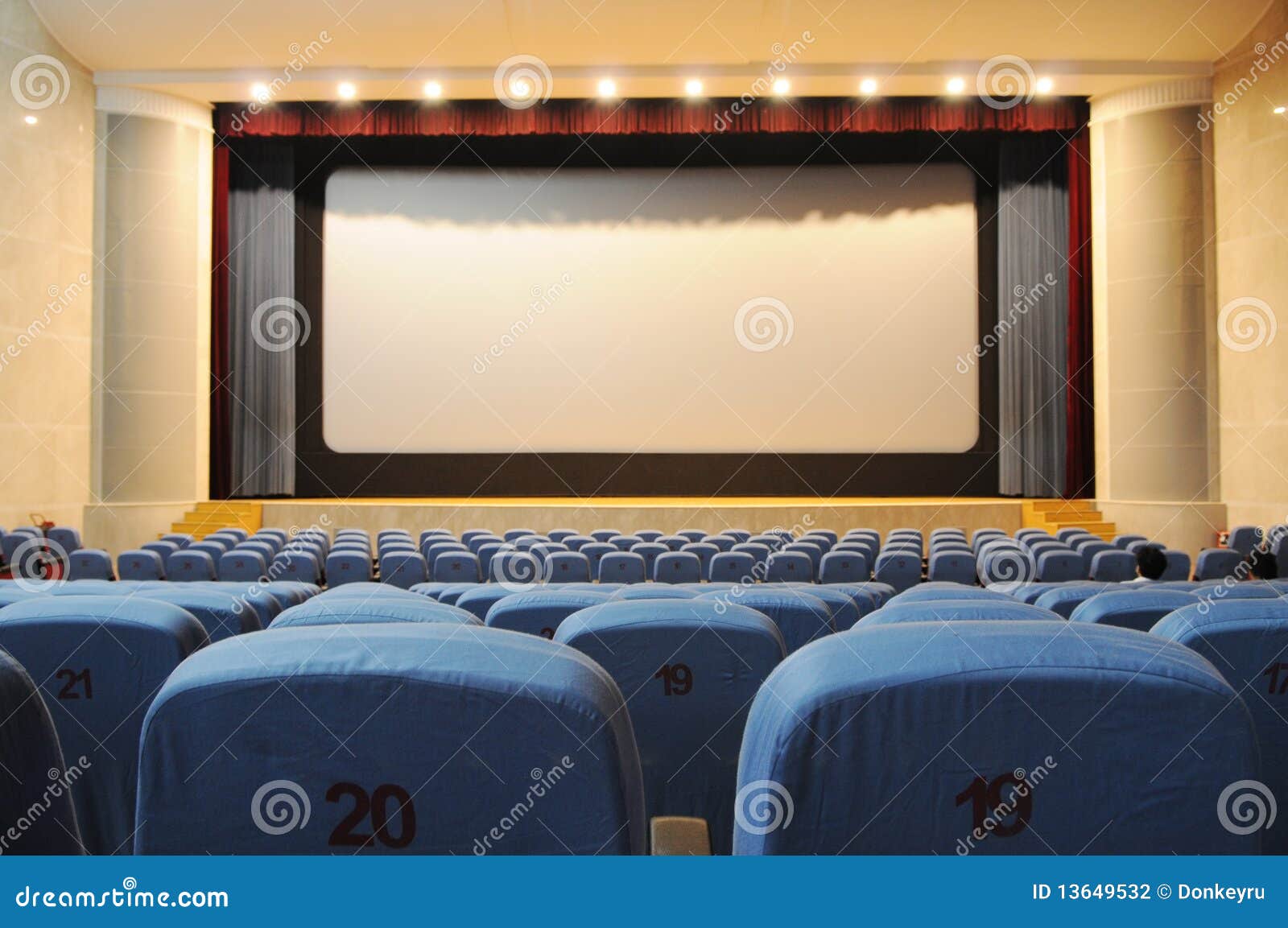 Cinema stock photo. Image of performance, velvet, ticket - 13649532