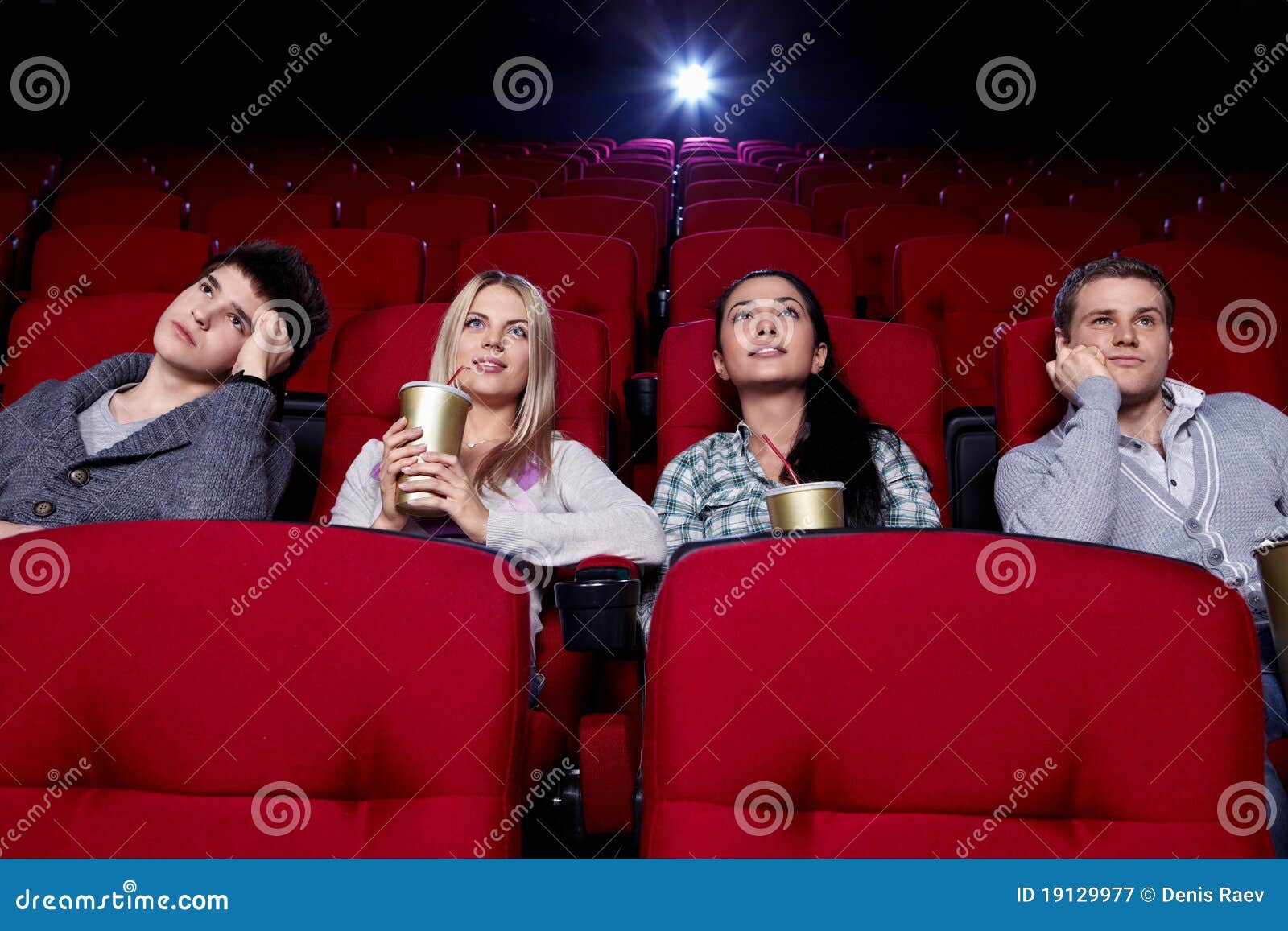 At cinema stock image. Image of cinema, black, light - 19129977