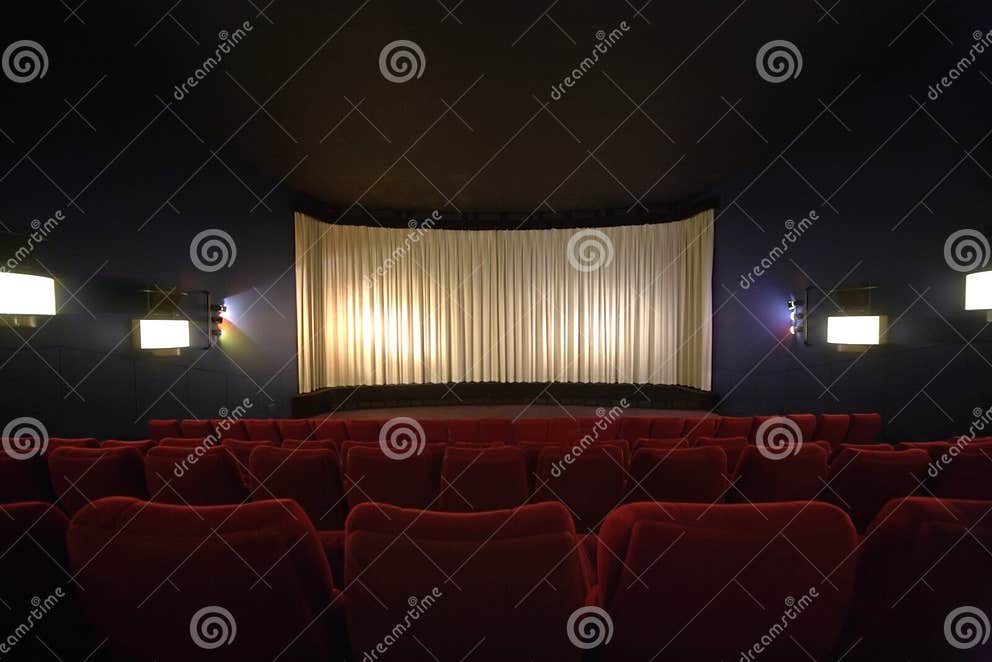 Cinema stock photo. Image of production, video, premiere - 4604630