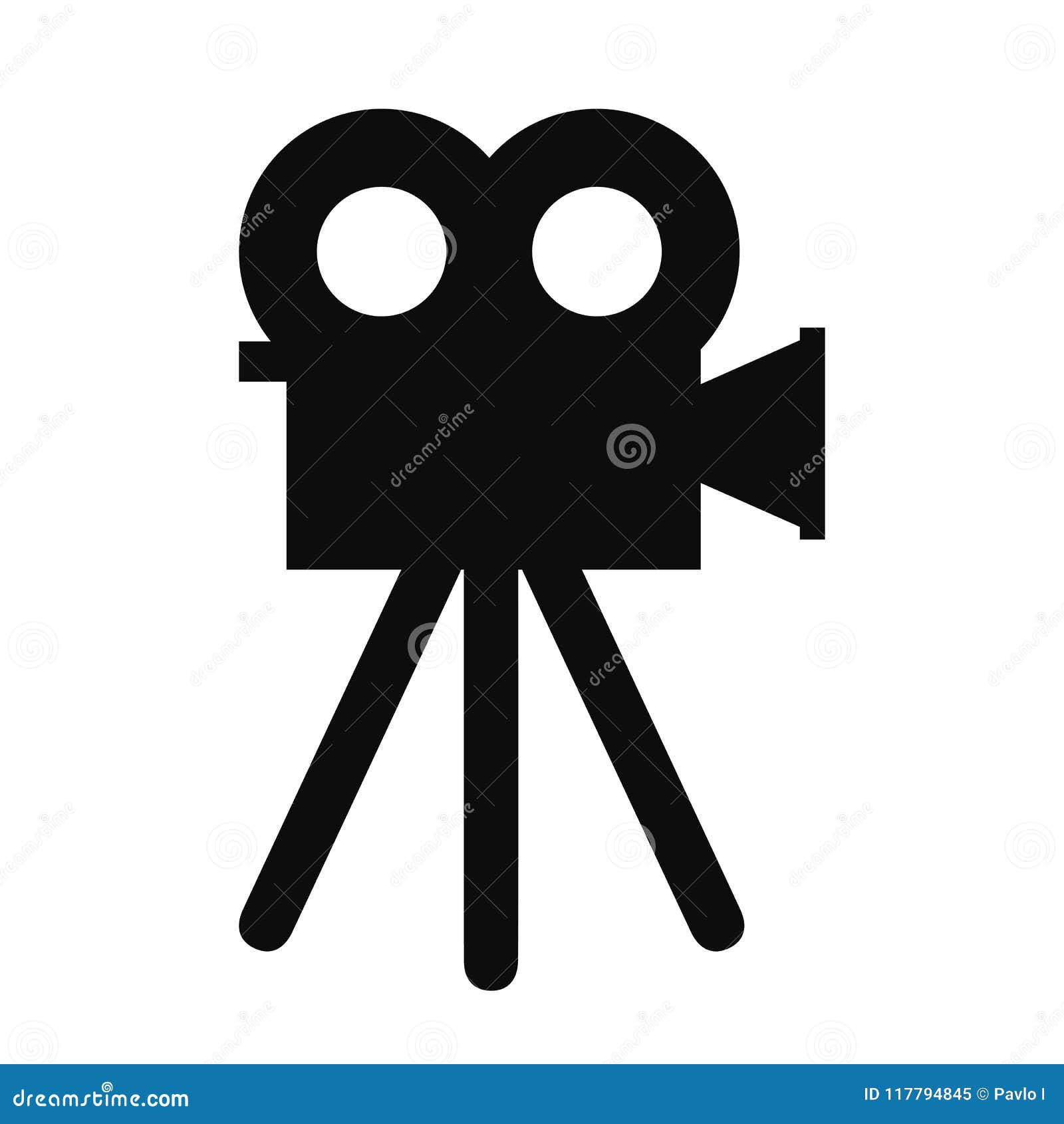 Cinema Camera Icon - Vector Stock Illustration - Illustration of movie ...
