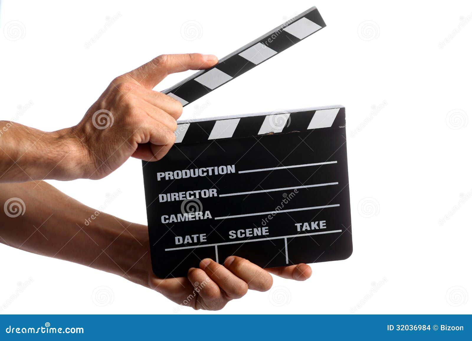 Cinema clap stock photo. Image of entertainment, clapboard - 32036984