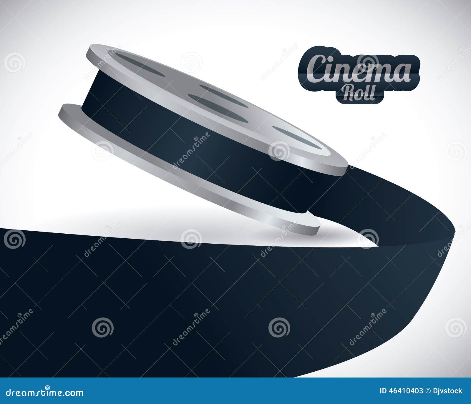 Cinema design stock vector. Illustration of video, vector - 46410403