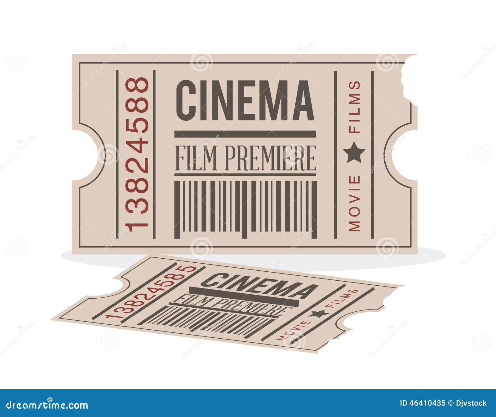 Cinema design stock vector. Illustration of access, cinema - 46410435