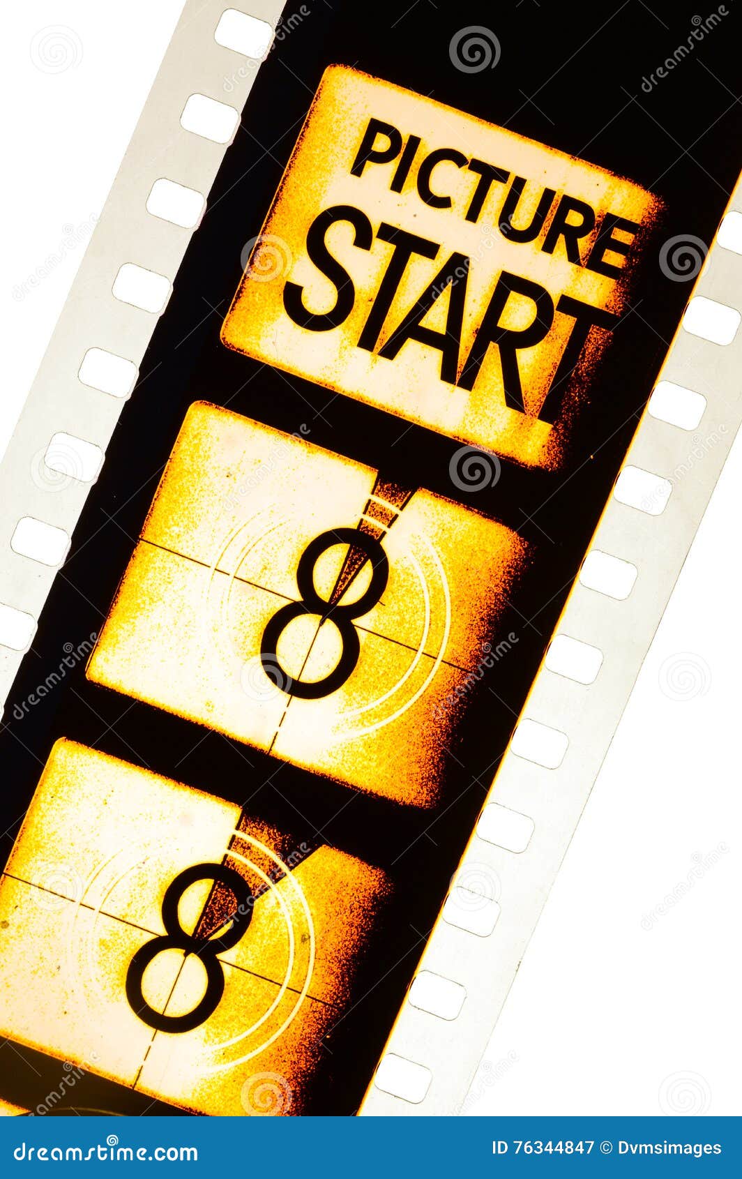 Cinema Film Countdown stock image. Image of retro, reel - 76344847