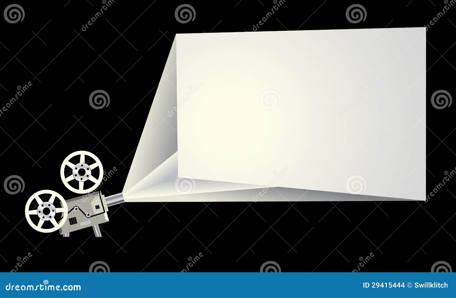 Cinema frame stock vector. Illustration of creative, actor - 29415444