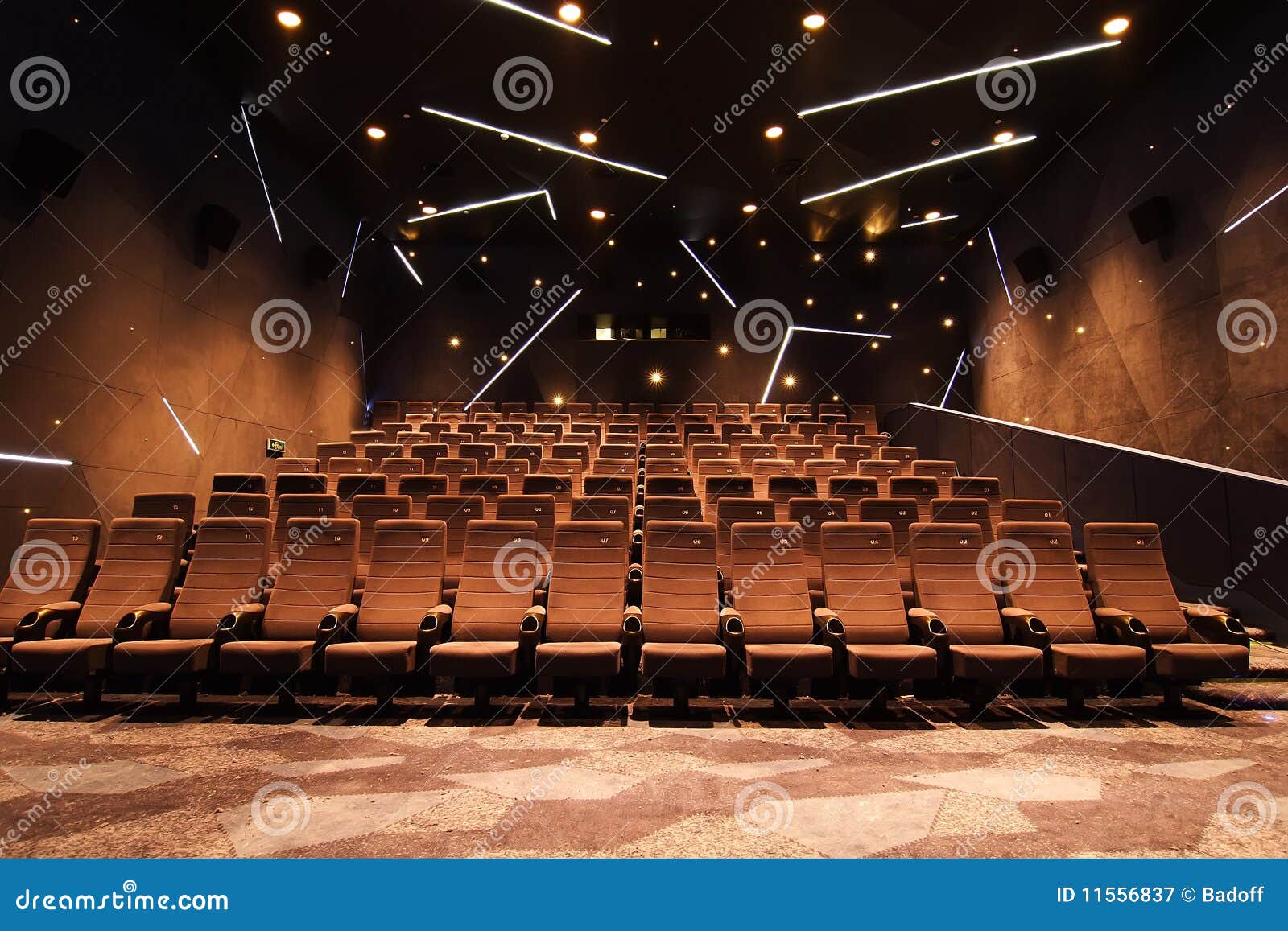 Cinema hall stock image. Image of presentation, hall - 11556837