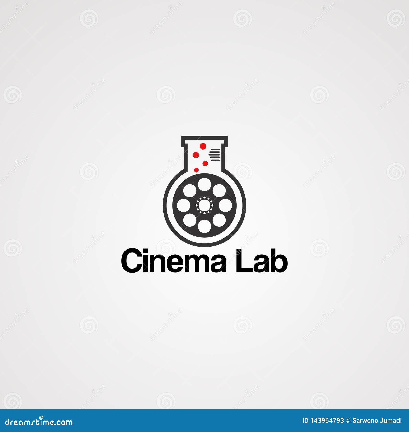 Cinema Lab Logo Vector, Icon, Element, and Template Stock Vector ...