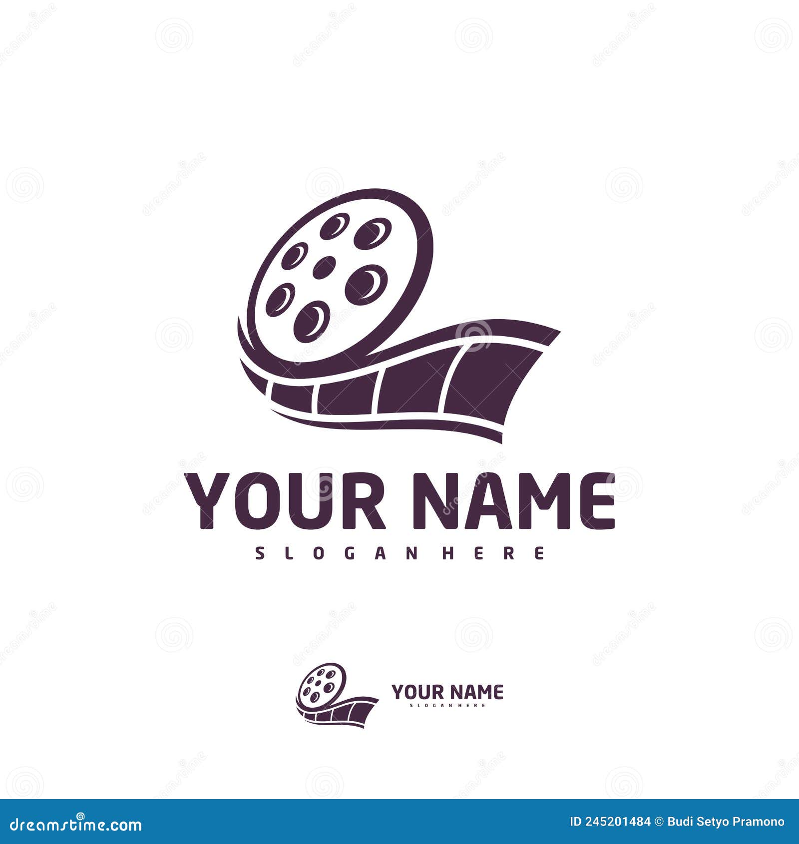 Film Reel Logo Design