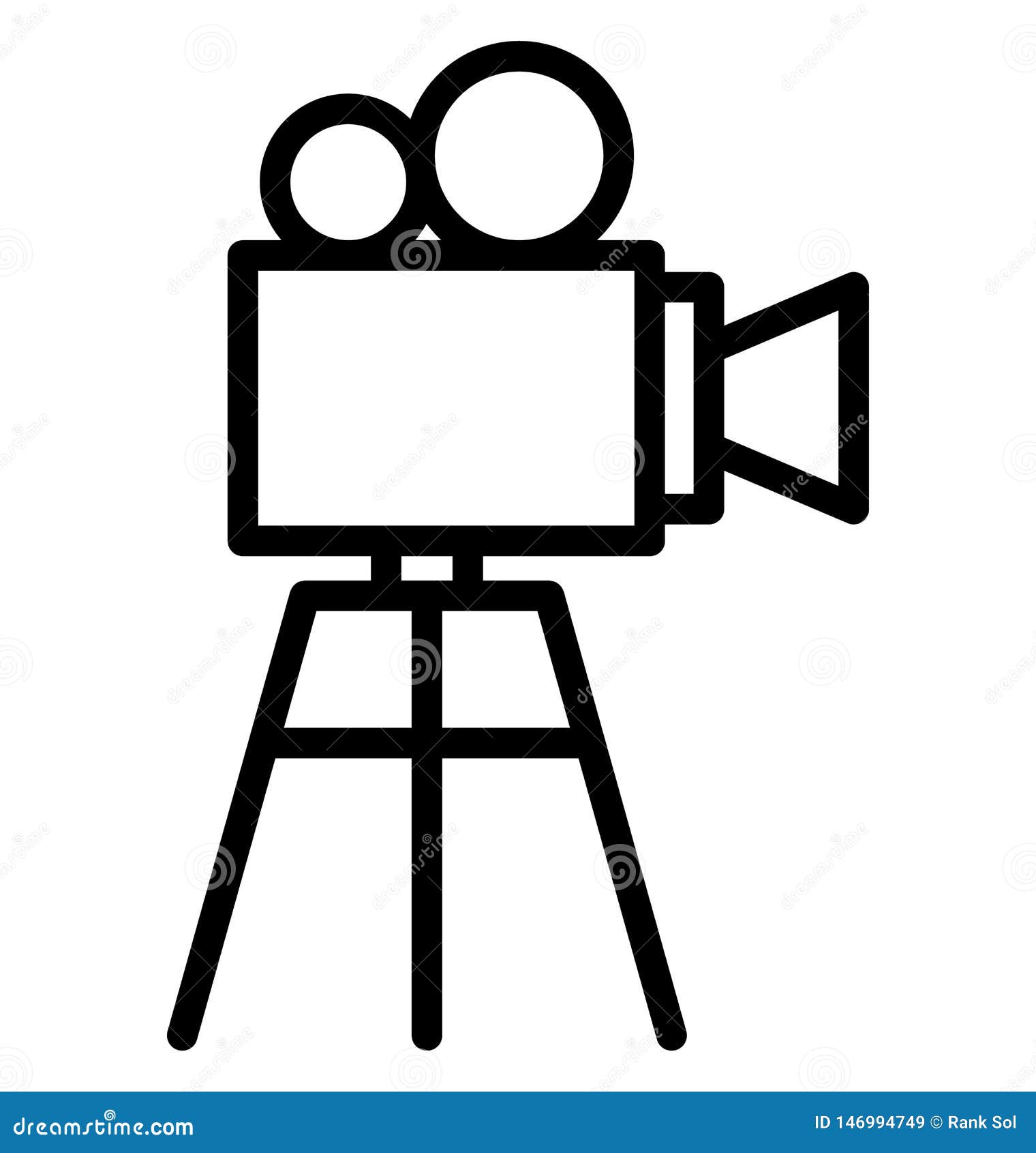 Shooting Camera Isolated Vector Icon Which Can Easily Modify or Edit ...