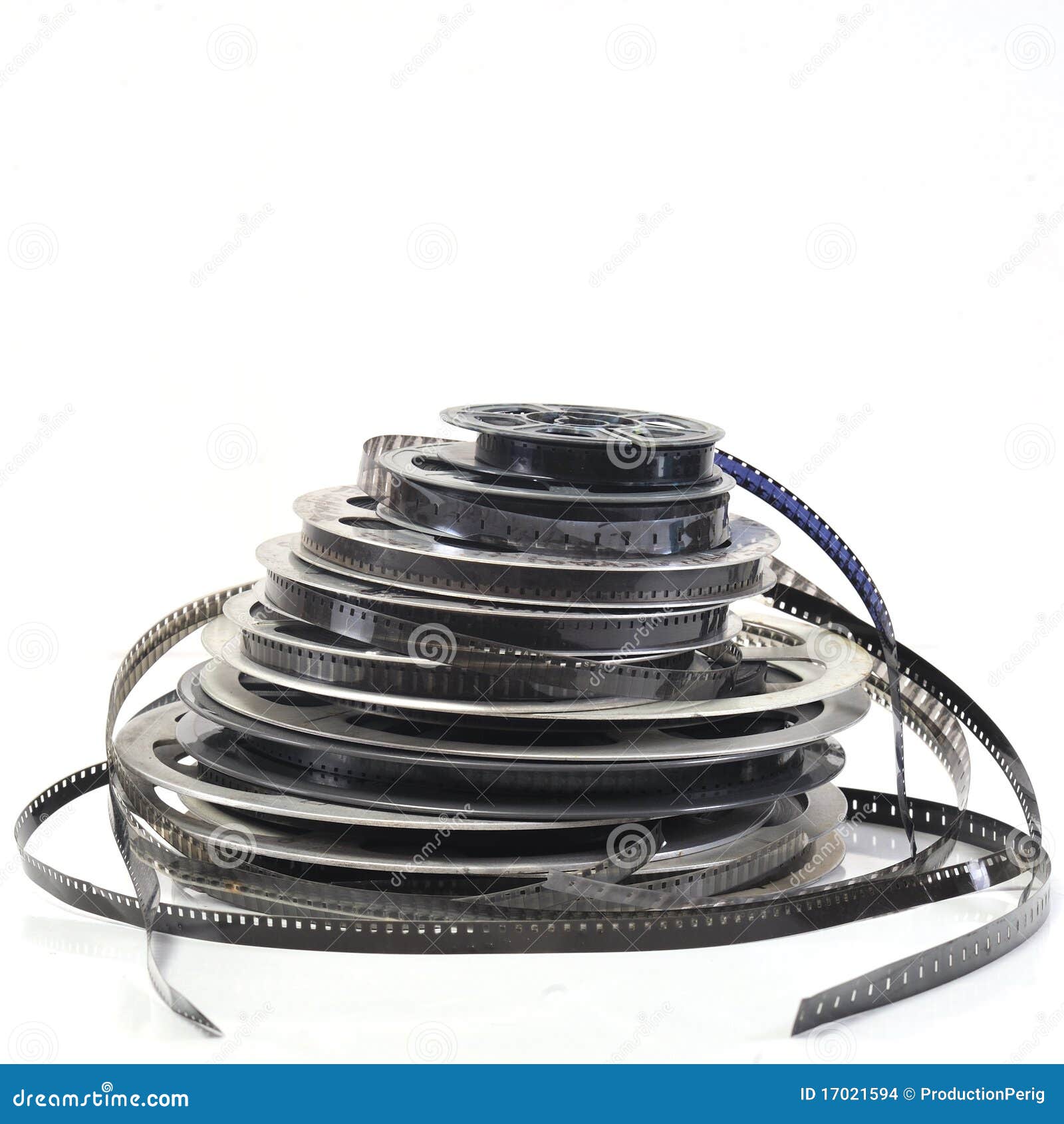 Roll Film For A Product Vacuum Sealer Machine On A Blue Background ...