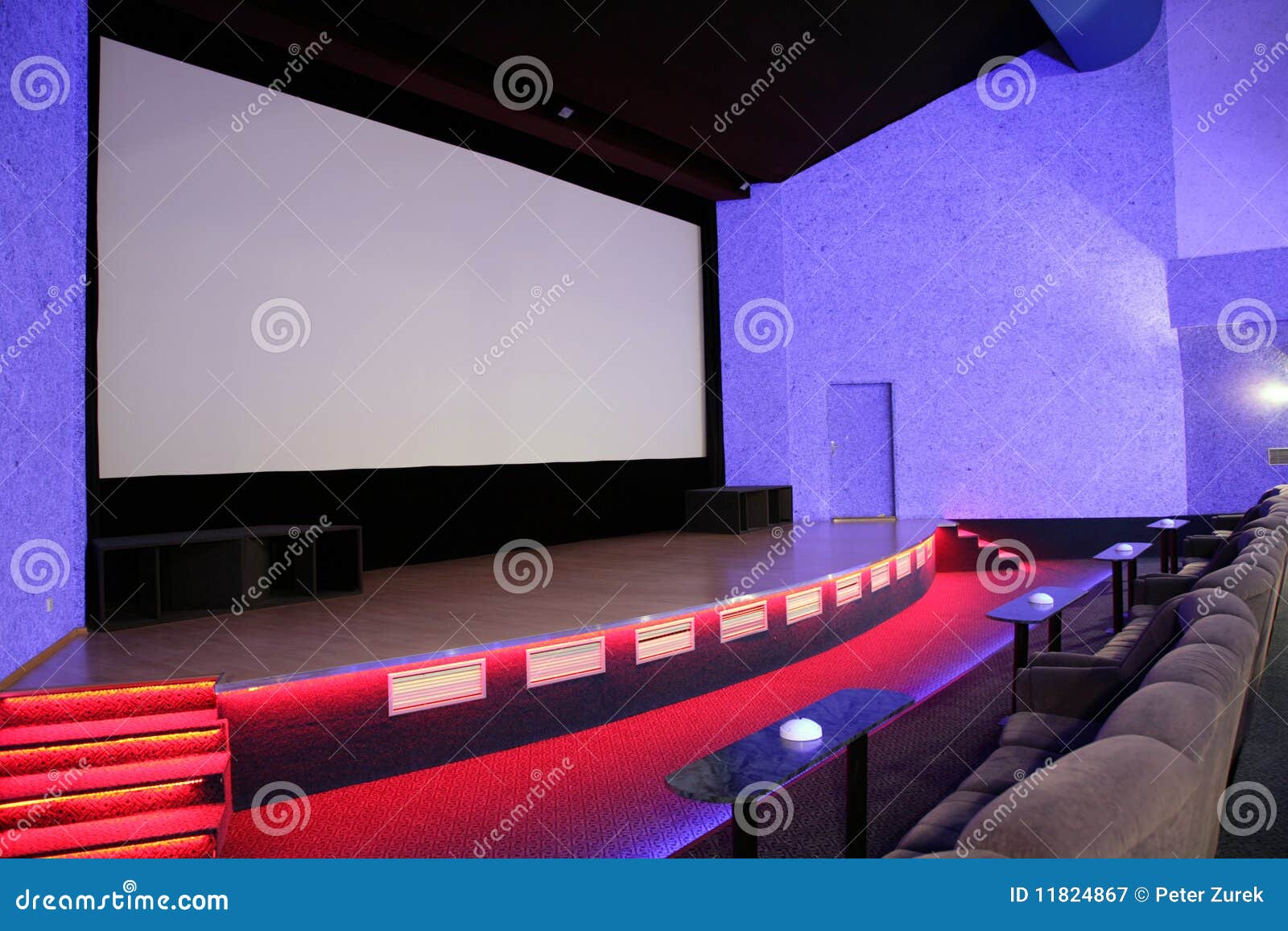 Cinema stage stock image. Image of stairs, culture, line - 11824867