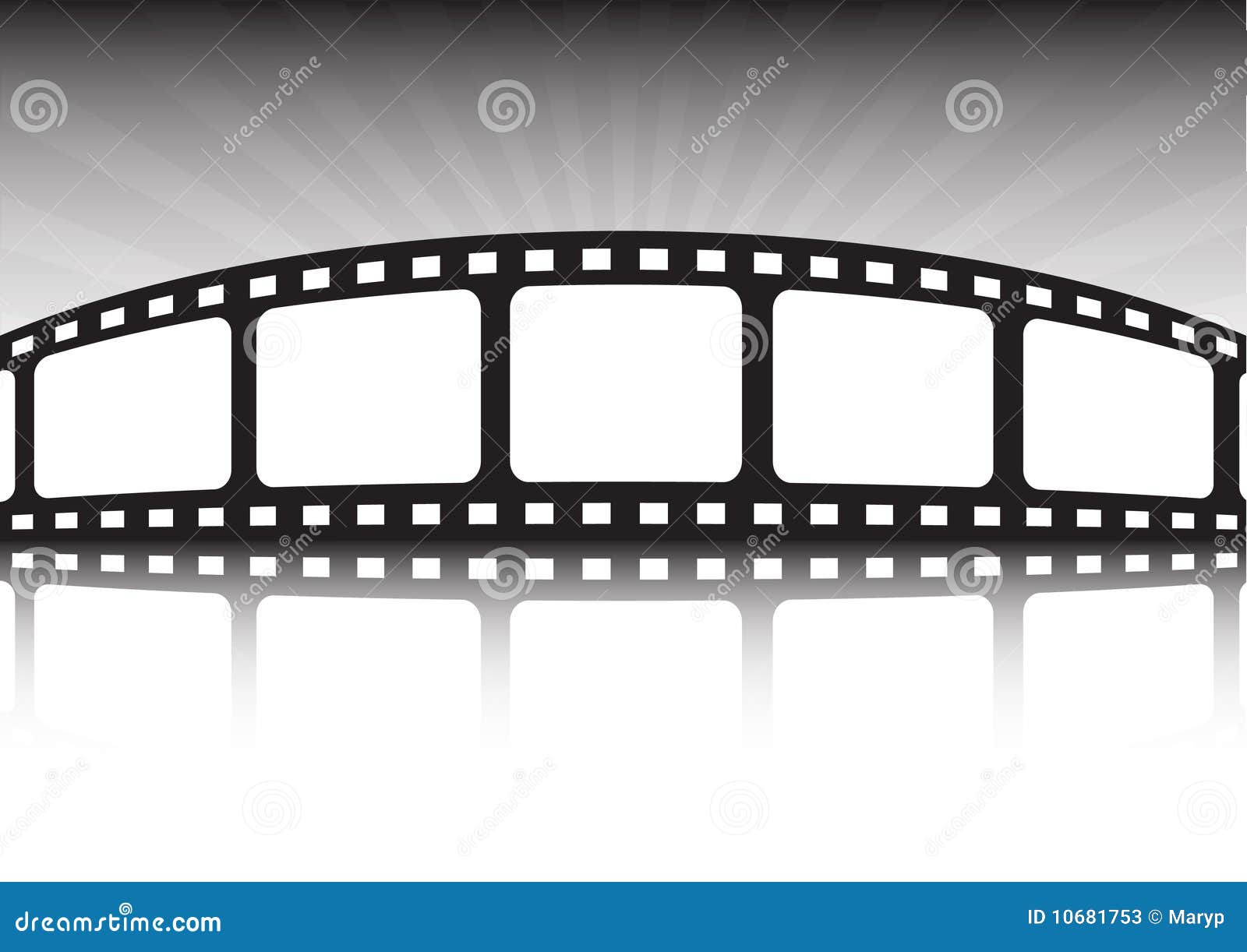 Cinema style background stock vector. Illustration of retro - 10681753