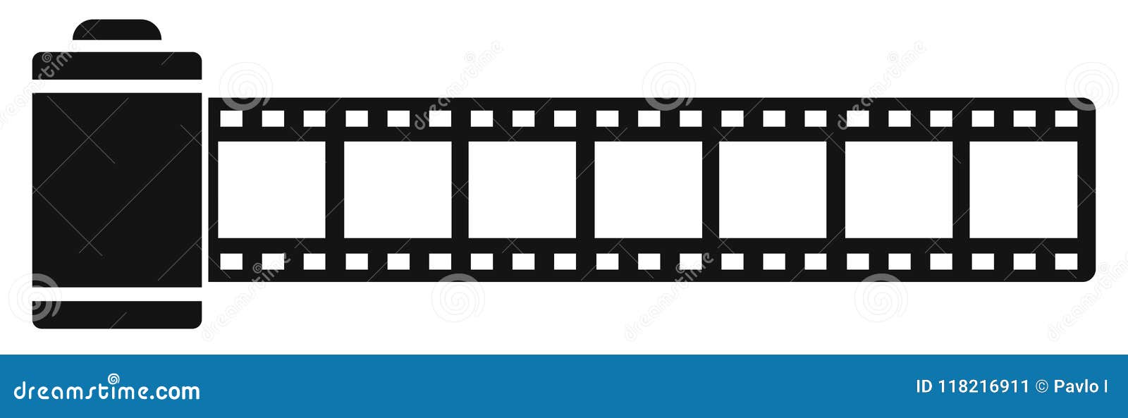 Cinema Tape - Vector for Stock Stock Illustration - Illustration of ...