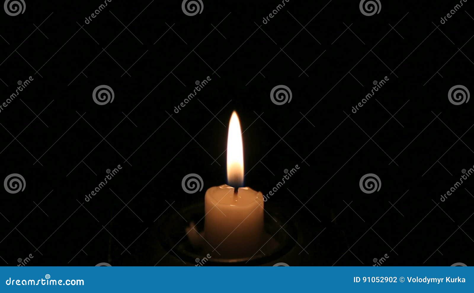 Cinemagraph Burning Candle. Stock Footage - Video of video ...