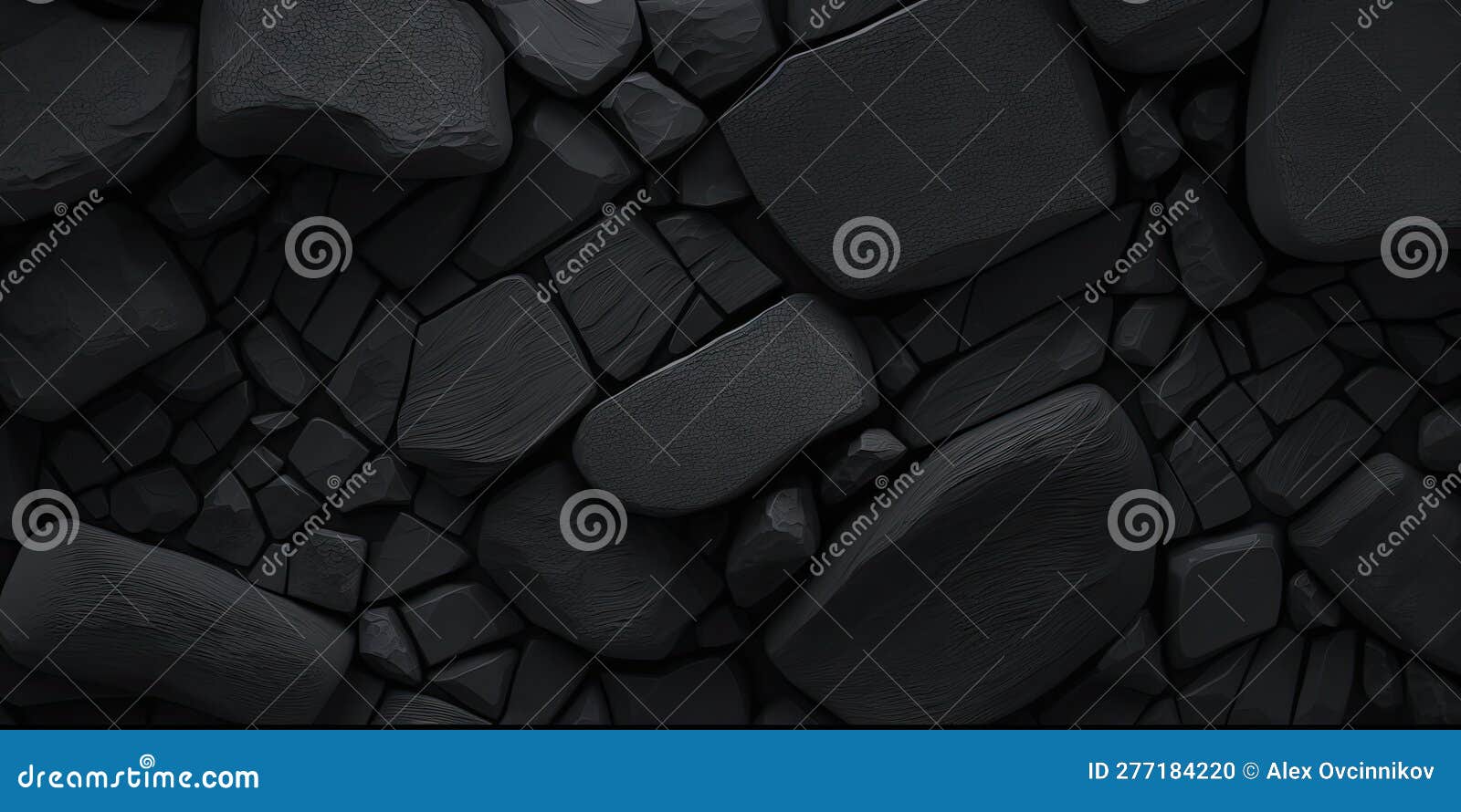 Cinematic Black Stone Texture Background for Posters and Web Design ...