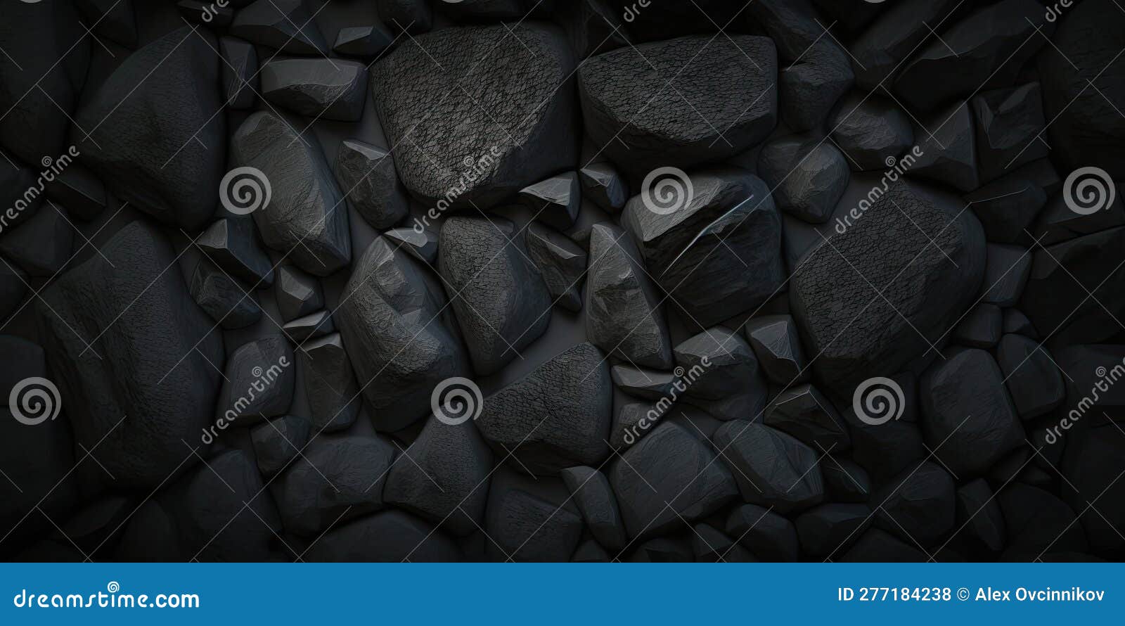Cinematic Black Stone Texture Background for Posters and Web Design ...