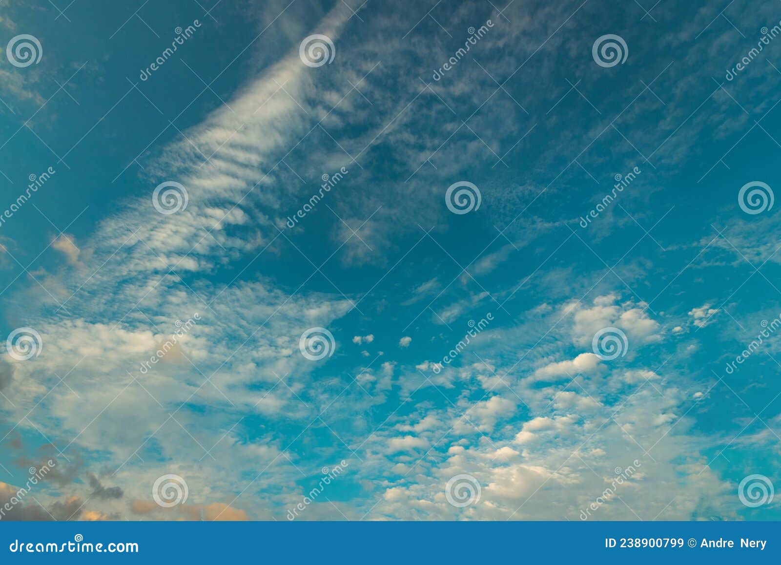 Cinematic Cloud Sky. Natural Sky Beautiful and Cinematic Sunset Texture ...