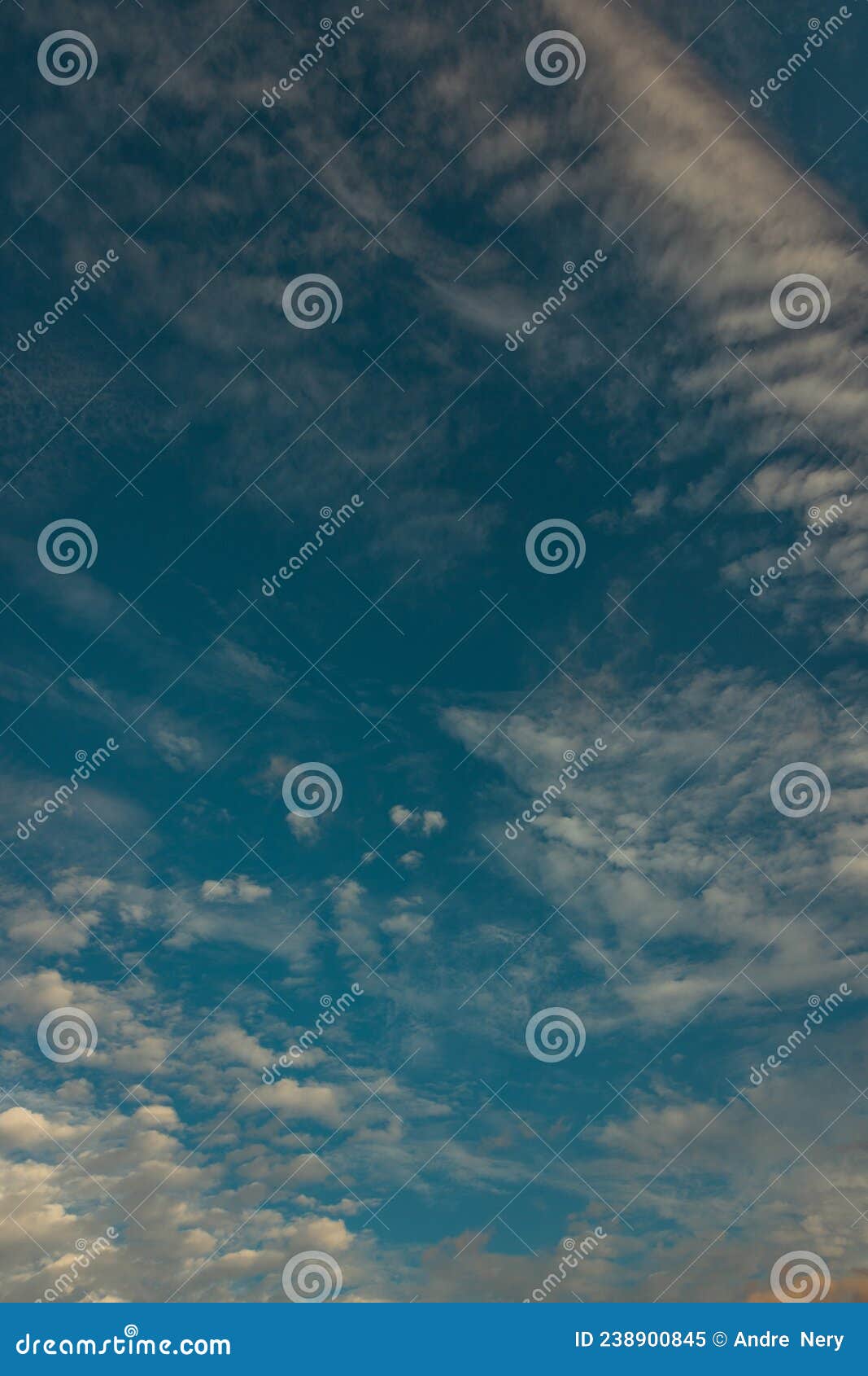 Cinematic Cloud Sky. Natural Sky Beautiful and Cinematic Sunset Texture ...