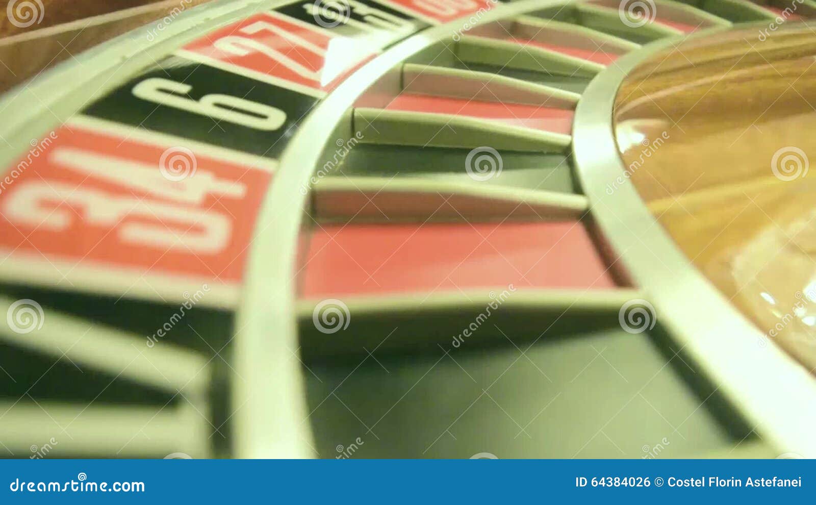 Cinematic Effect Roulette Wheel Stock Footage - Video of risk, night ...