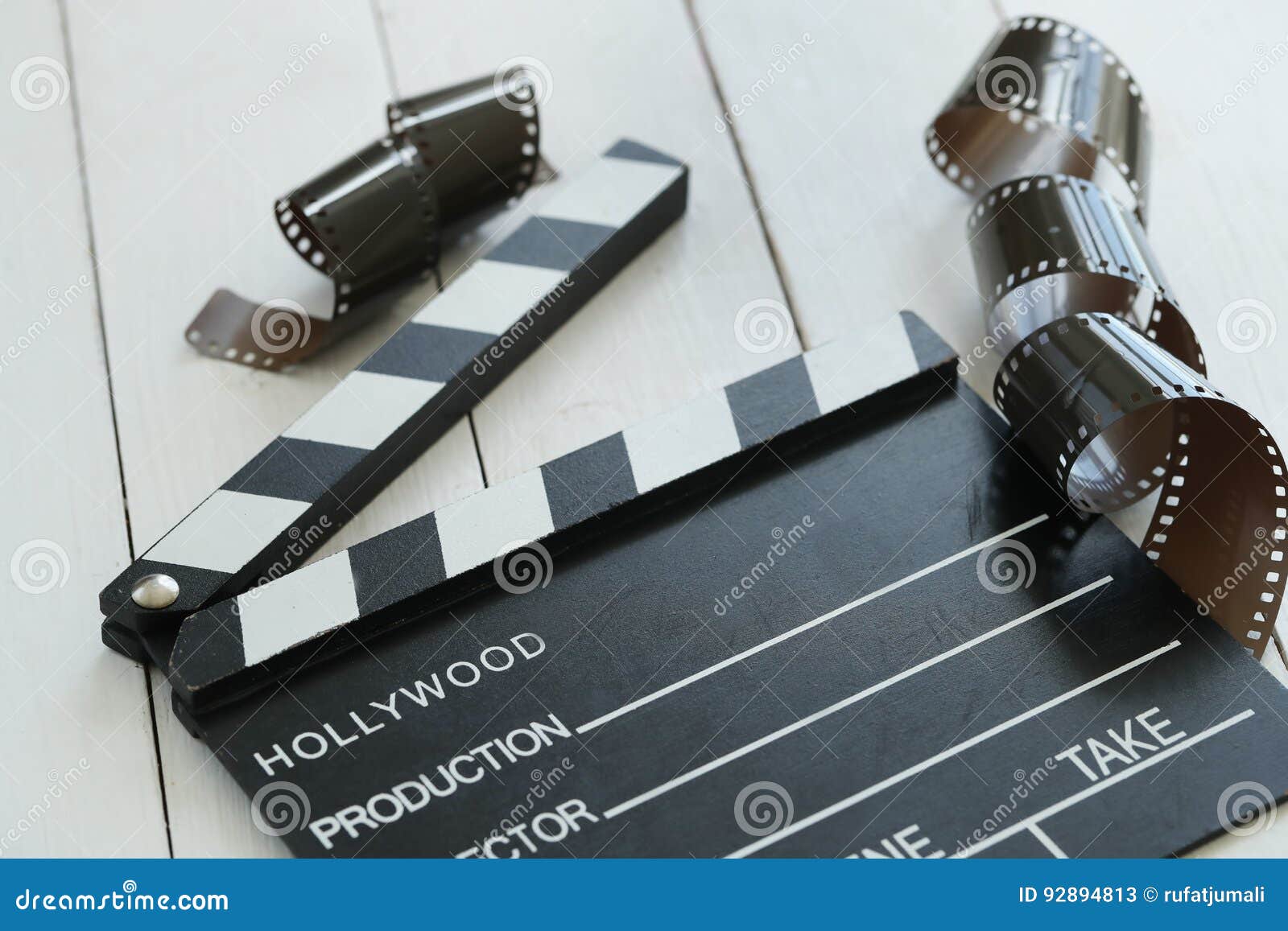 Cinematography stock image. Image of board, production - 92894813
