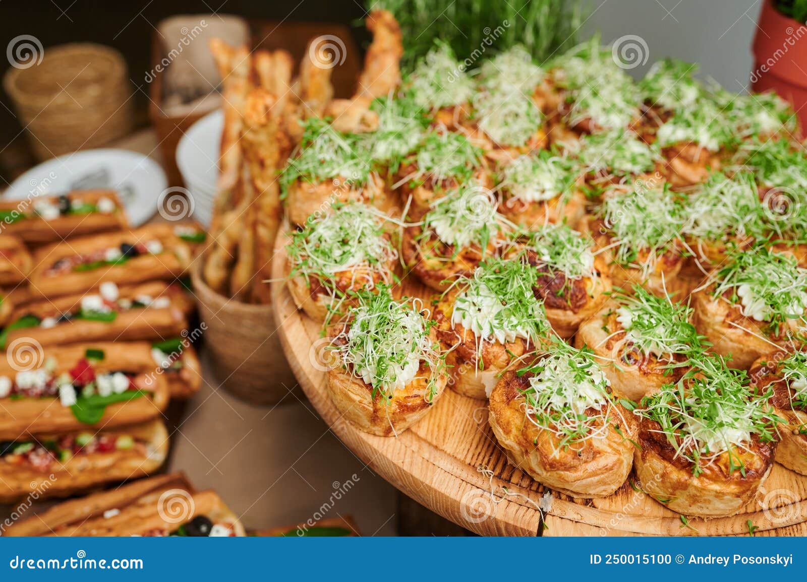 Cinnabon with Cheese, Buns on Display Stock Photo - Image of baked ...