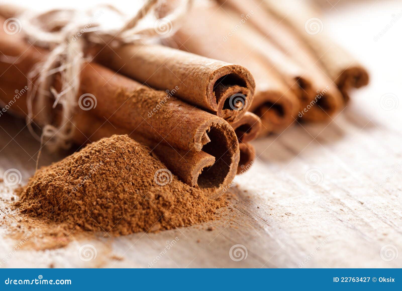 Cinnamon stock image. Image of herb, milled, detail, macro - 22763427