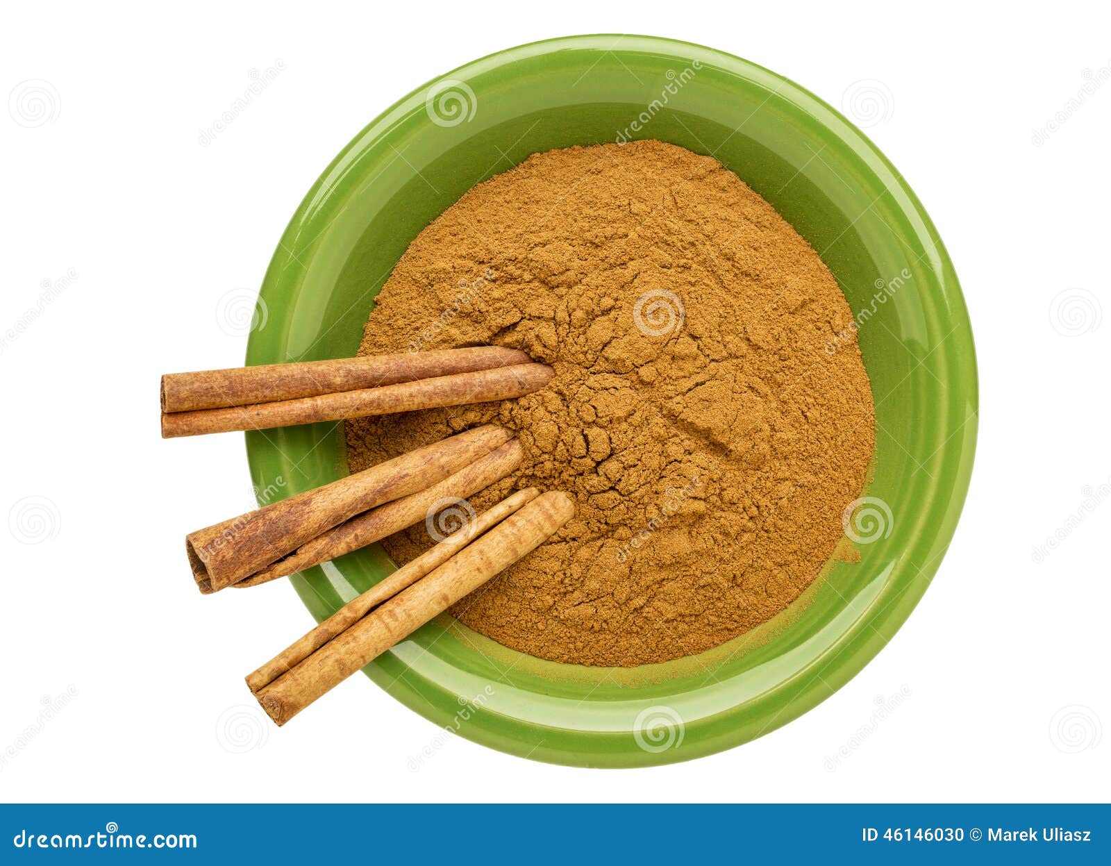 Cinnamon (cassia) Powder and Sticks Stock Photo - Image of cinnamon ...