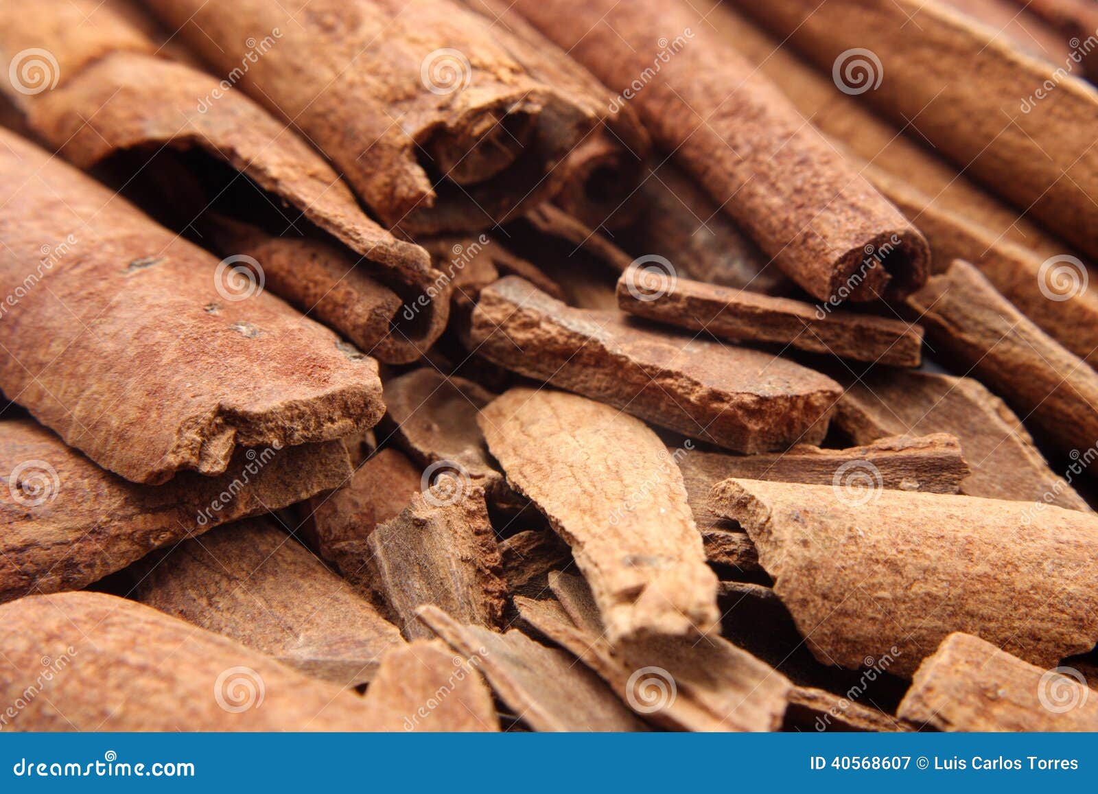 Cinnamon close up stock image. Image of spice, ingredient - 40568607