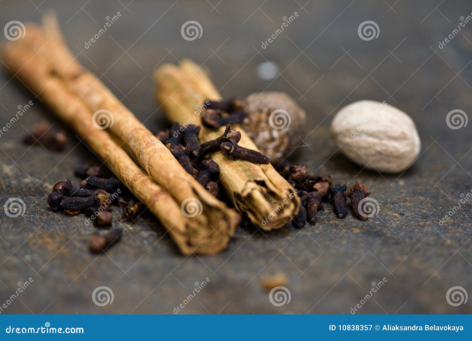 Cinnamon & cloves stock image. Image of burning, season - 10838357
