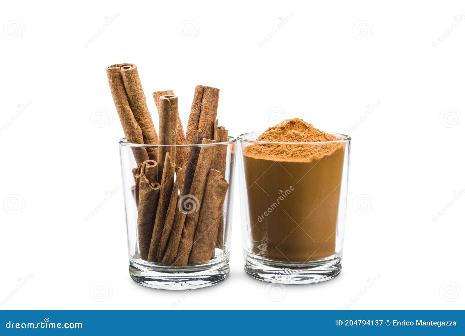 Cinnamon stock image. Image of culinary, natural, glass - 204794137